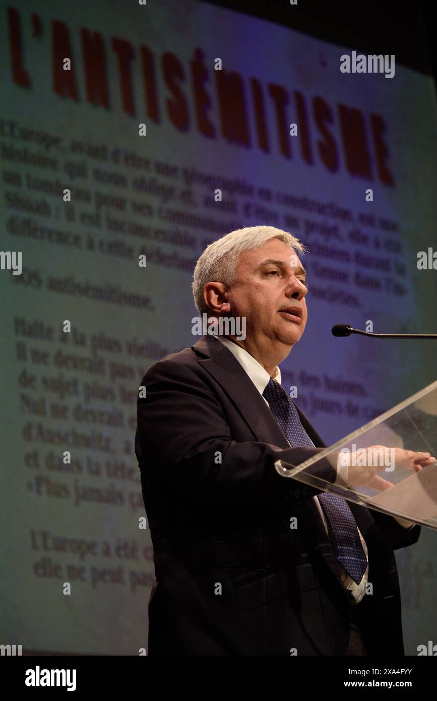 Paris, France. 03rd June, 2024. Italian journalist Maurizio Molinari ...