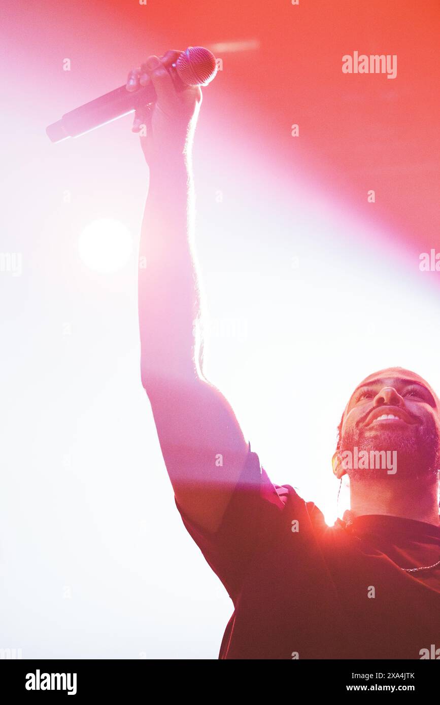 Tilburg, Netherlands. 18th, April 2024. The American experimental hip ...