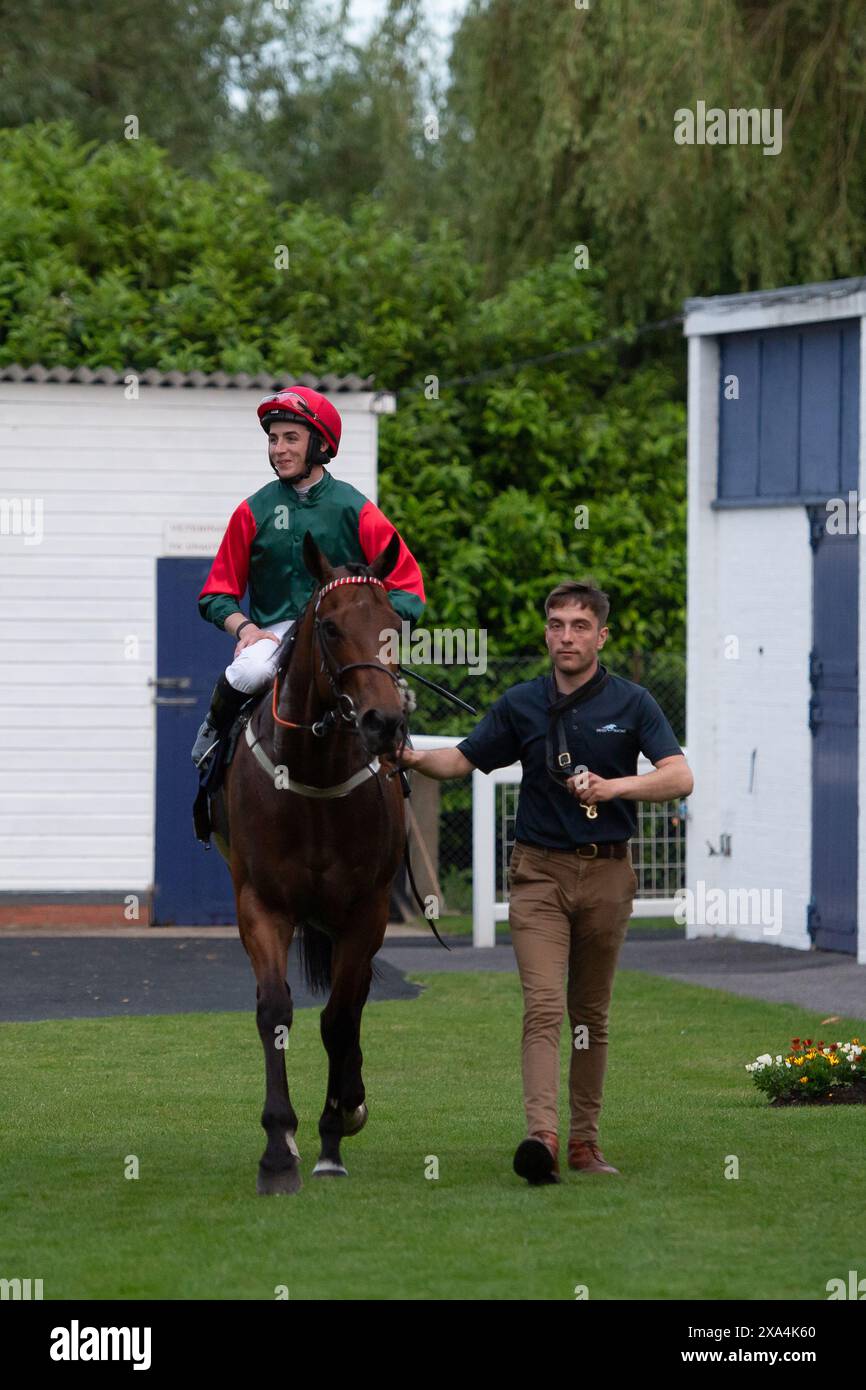 Windsor, UK. 3rd June, 2024. Horse Siam Fox ridden by jockey Rossa Ryan ...