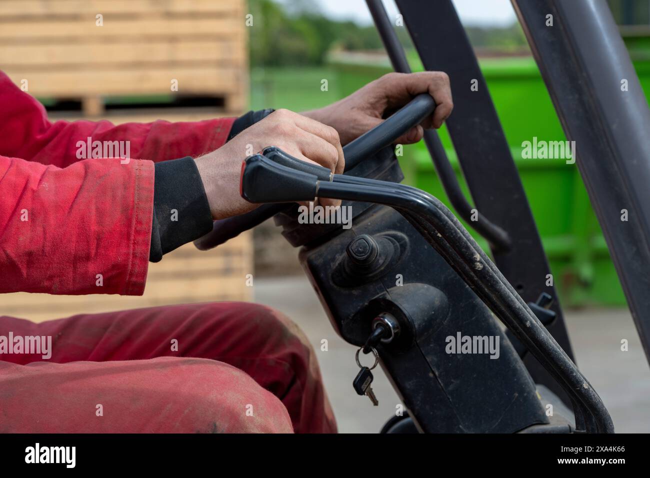 Safety forklift hi-res stock photography and images - Alamy