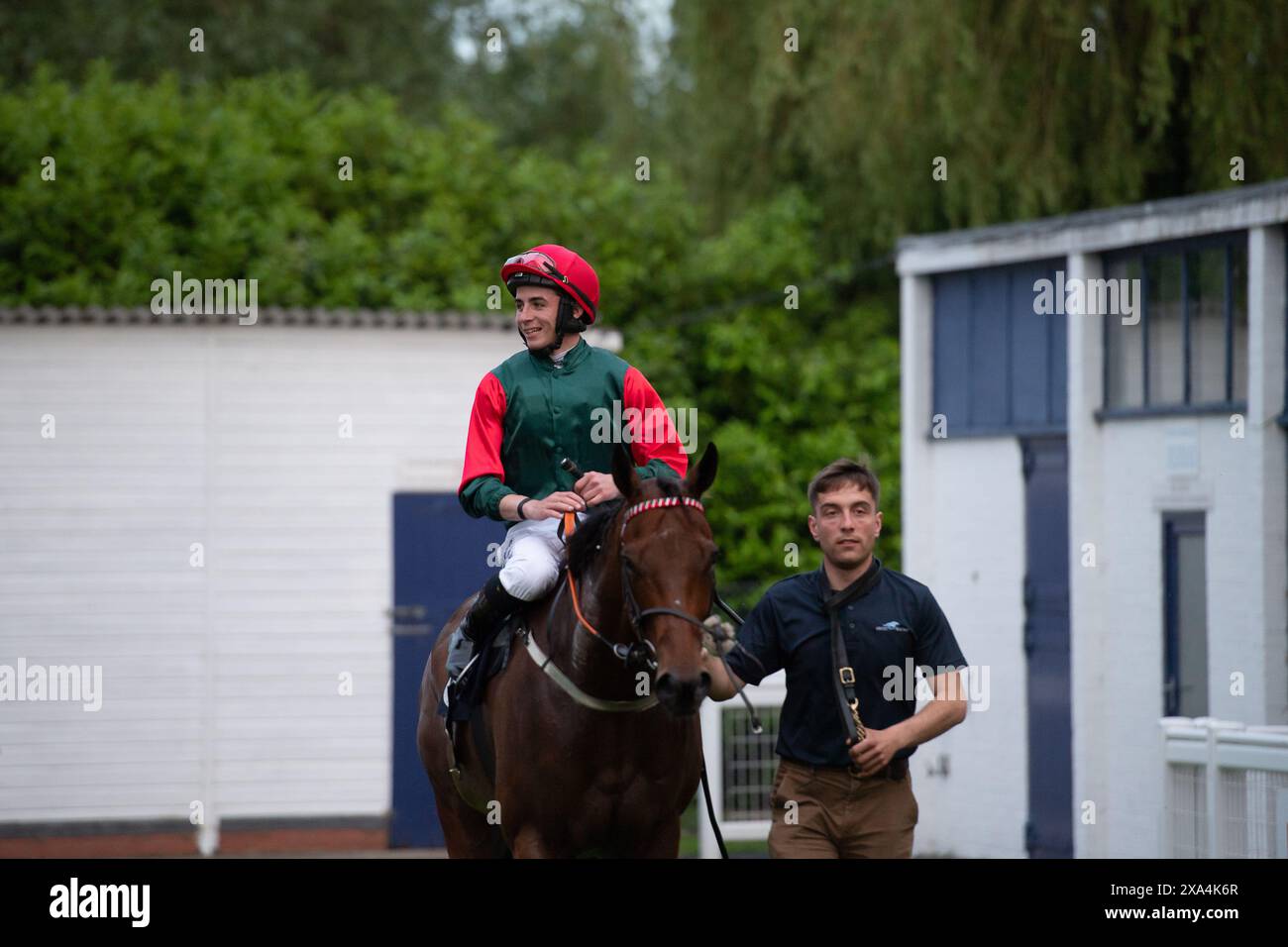 Windsor, UK. 3rd June, 2024. Horse Siam Fox ridden by jockey Rossa Ryan ...