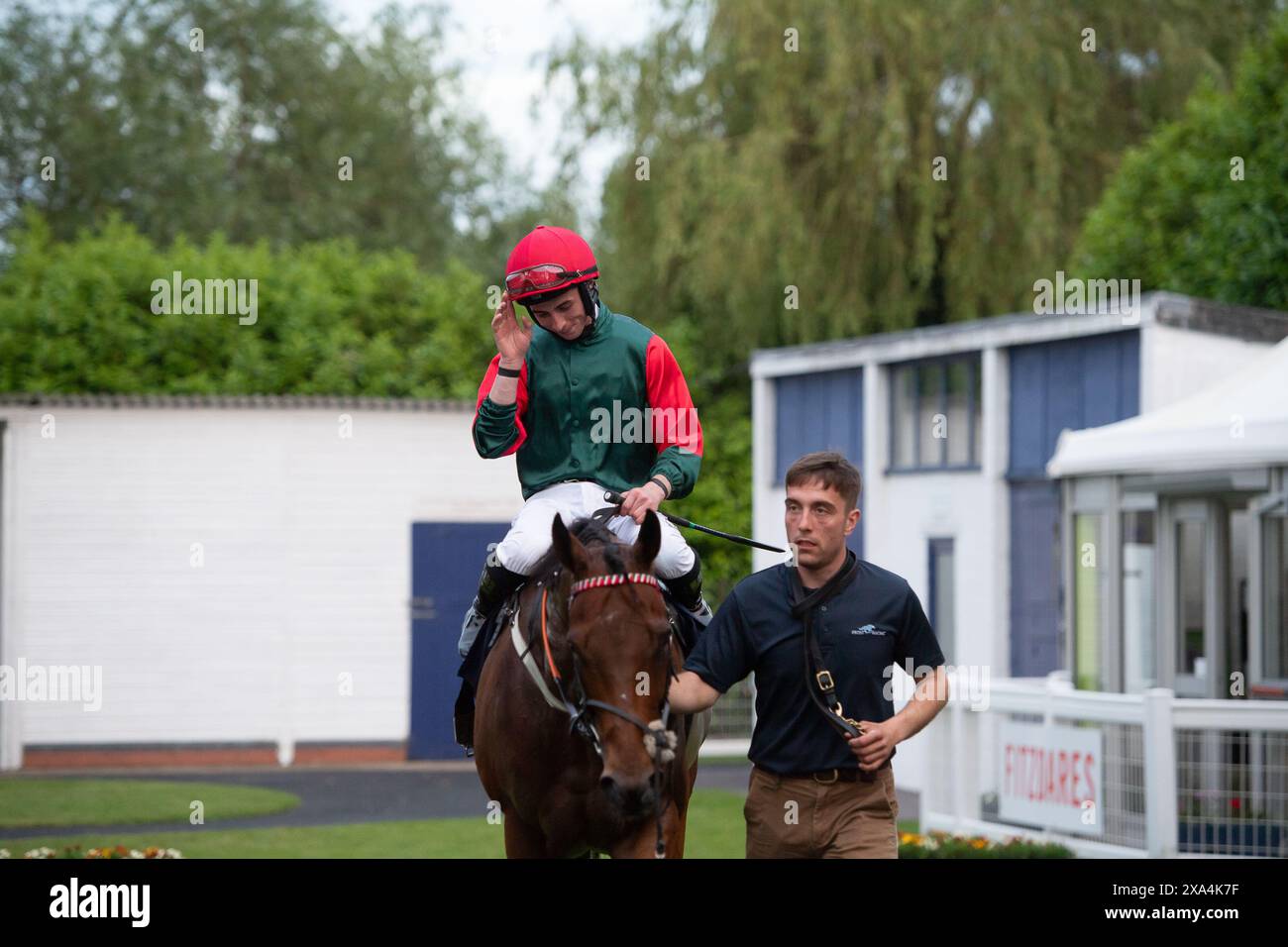 Windsor, UK. 3rd June, 2024. Horse Siam Fox ridden by jockey Rossa Ryan ...