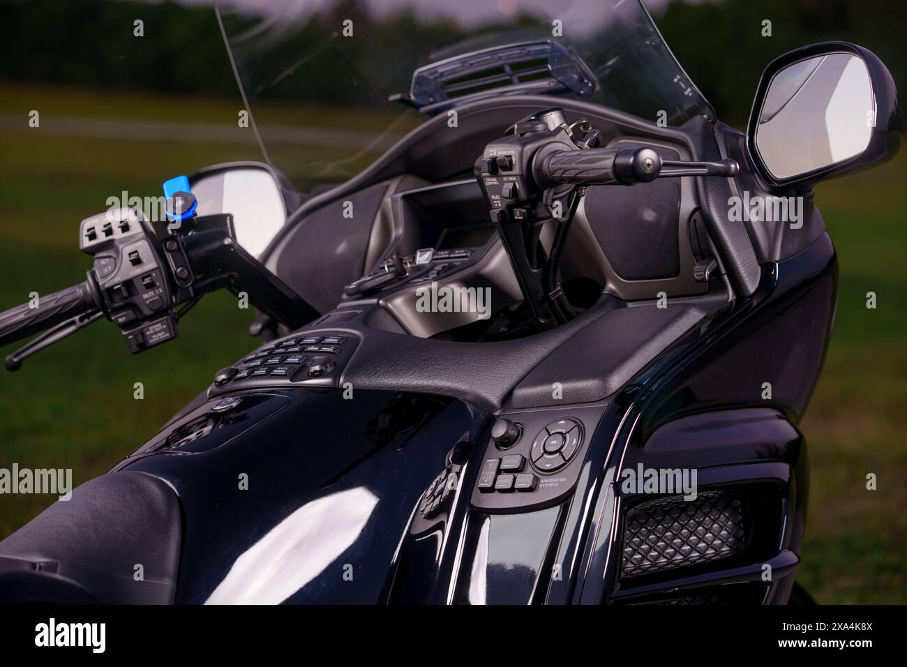 Sunrise, FL, USA - June 3, 2024: Photo of a 2008 Honda Goldwing ...