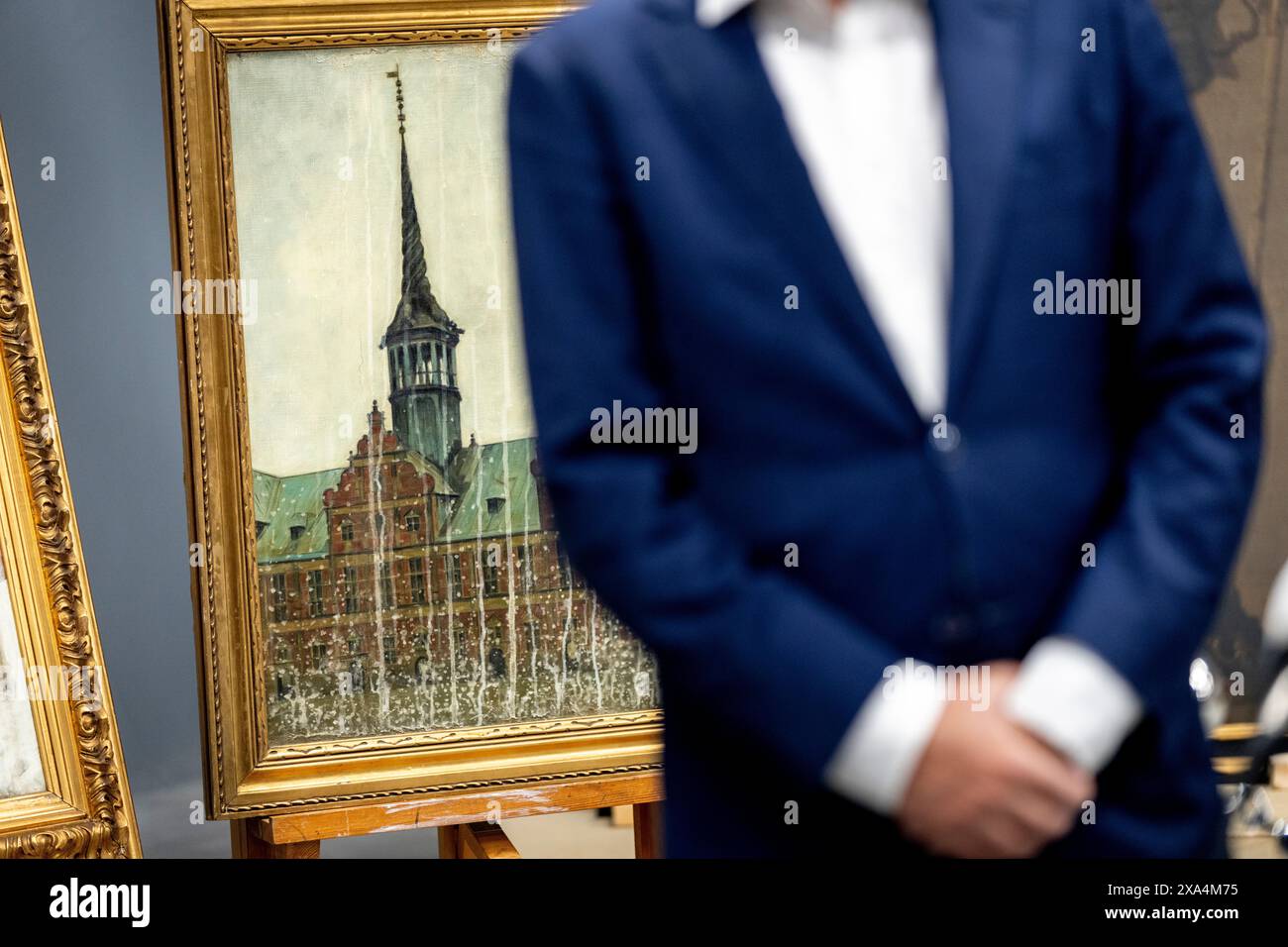 Vinge, Denmark. 04th June, 2024. CEO of Danish Business Brian Mikkelsen ...