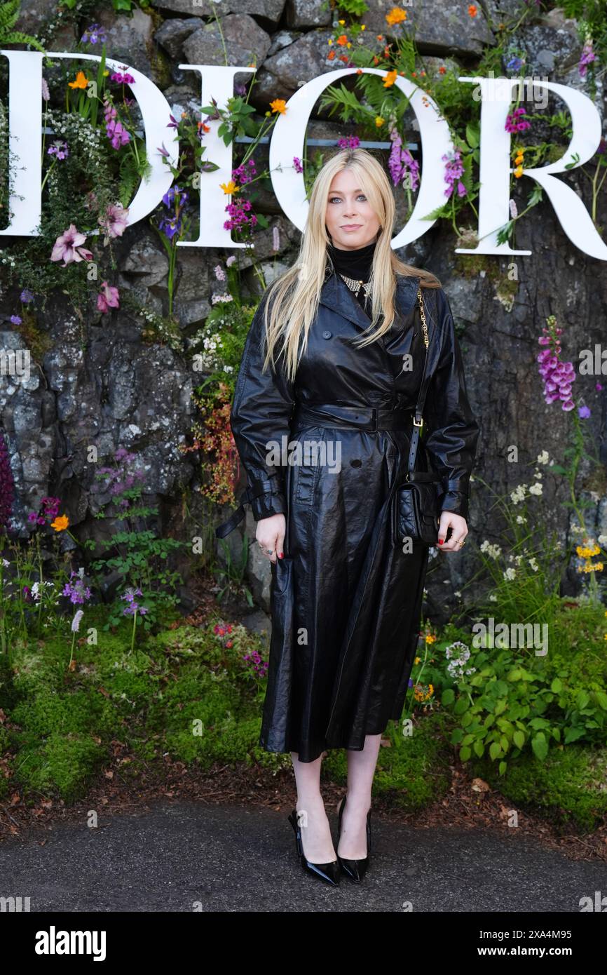 Clementine Poppy De Vere Drummond attends the Dior Cruise 2025 show at ...