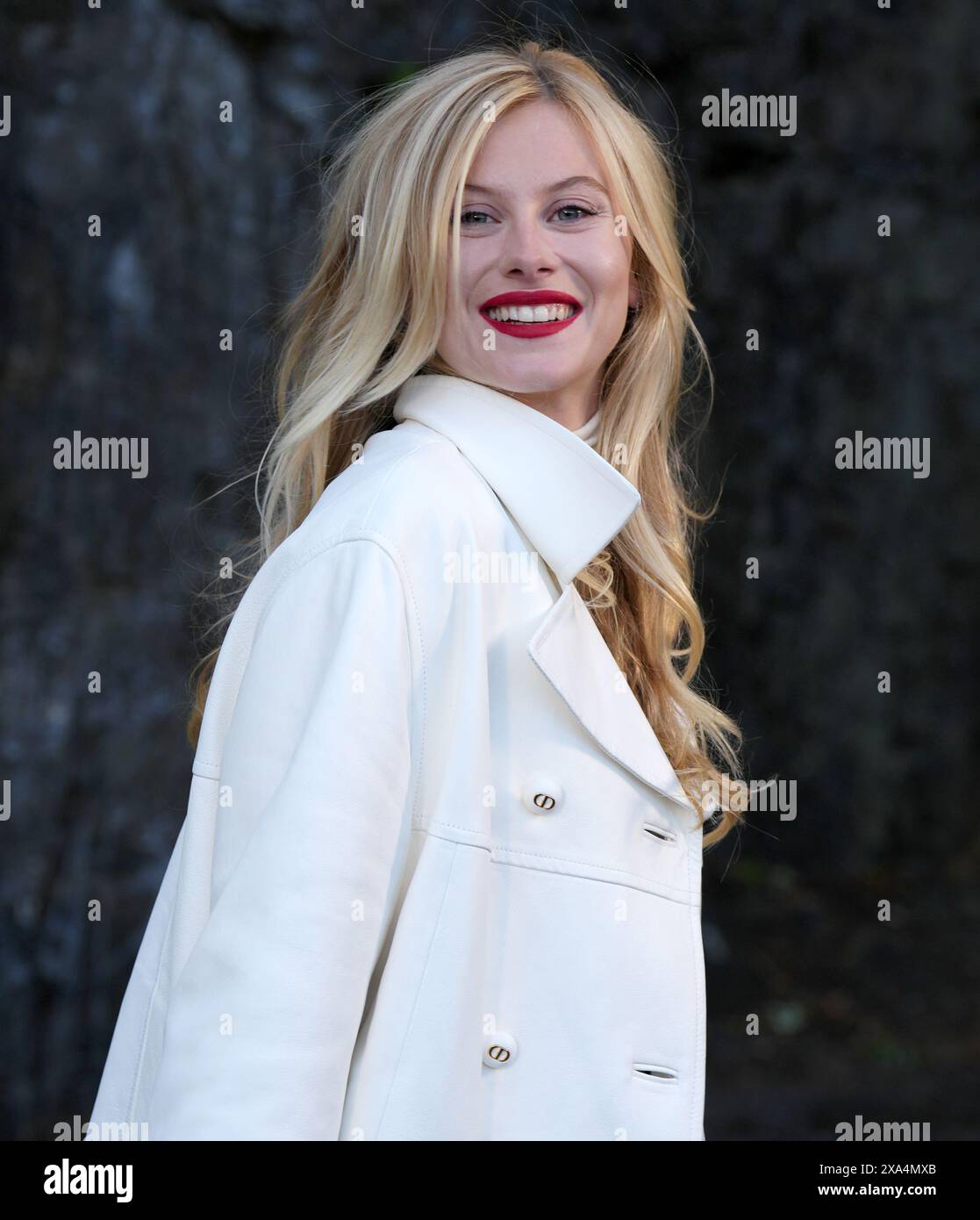 Lola Bute attends the Dior Cruise 2025 show at Drummond Castle ...