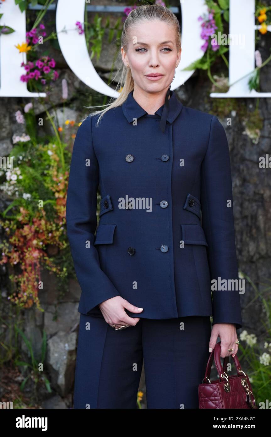 Annabelle Wallis attends the Dior Cruise 2025 show at Drummond Castle ...