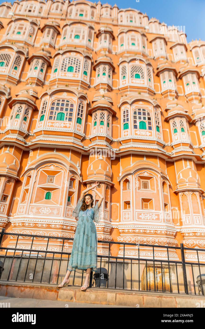 Girl on Jaipur Streets, Jaipur, Rajasthan, India, Asia Copyright ...