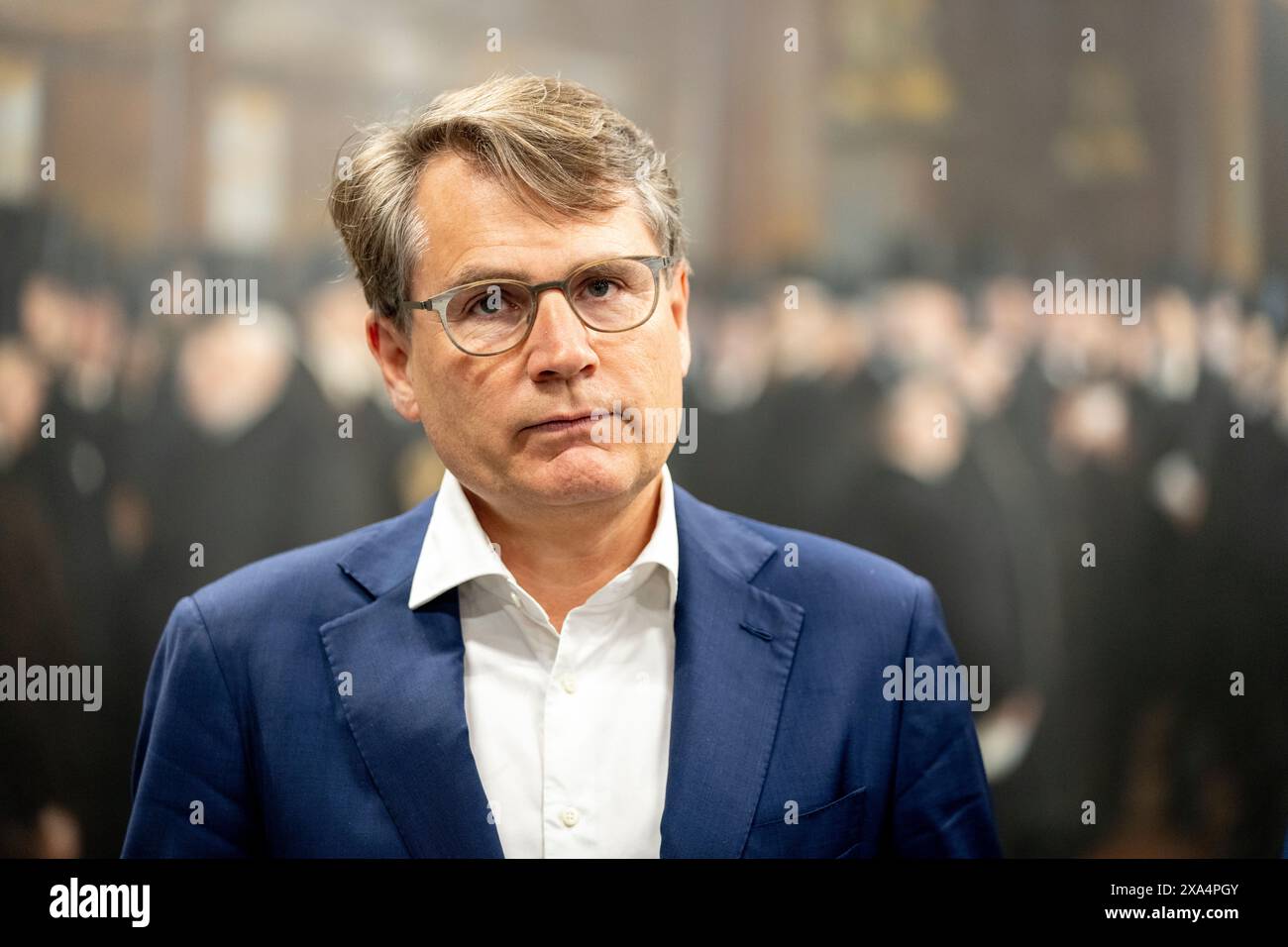 Vinge, Denmark. 04th June, 2024. CEO of Dansk Erhverv Brian Mikkelsen ...