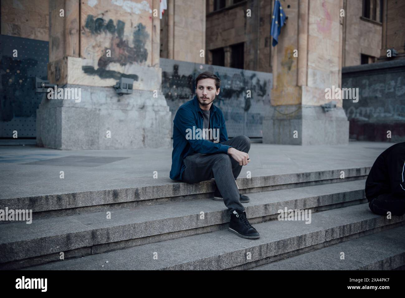 Adrien Vautier / Le Pictorium - rally against the foreign influence act ...