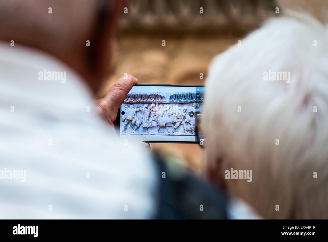 East pediment of the Siphnian Treasury, Delphi Archaeological Museum ...