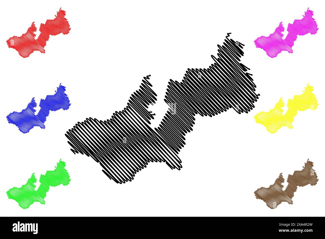 Vale do Anari municipality (State of Rondônia or Rondonia, RO, Municipalities of Brazil ...