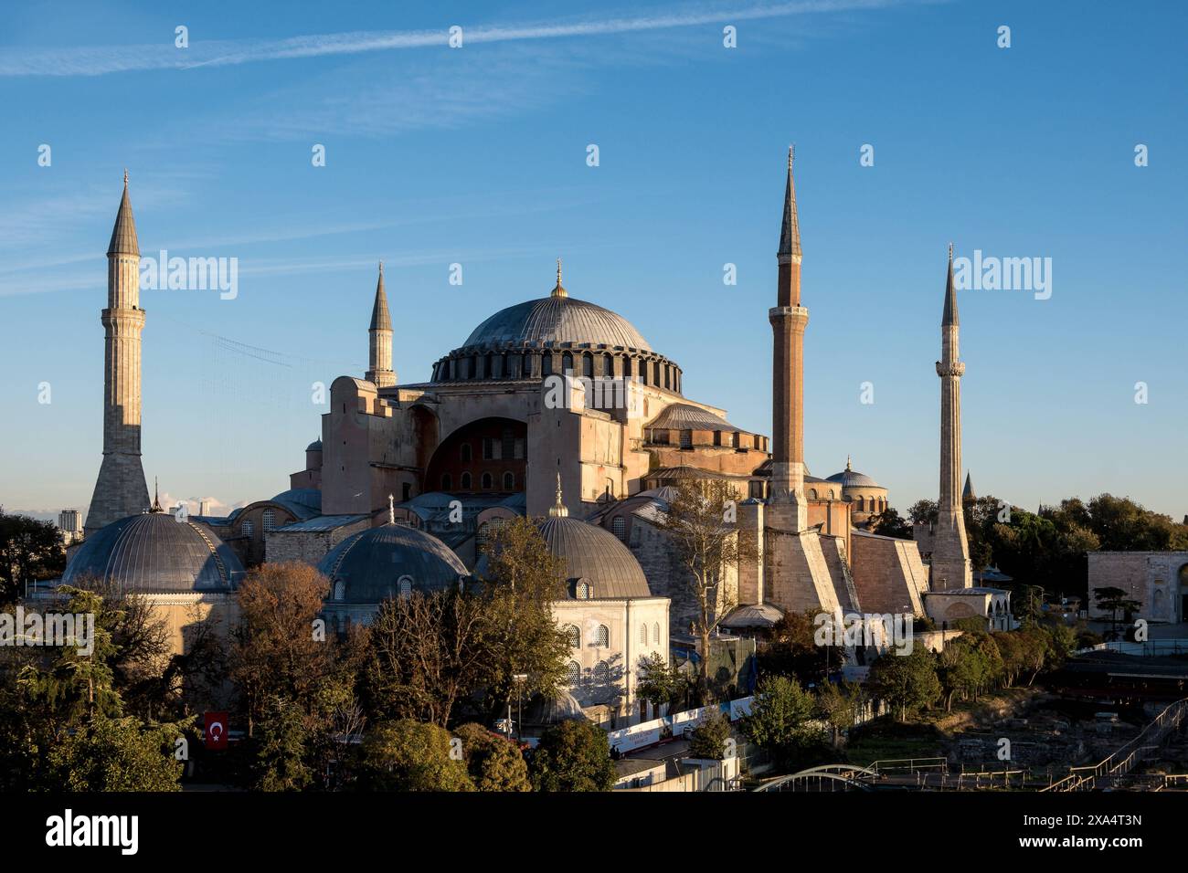 View of Hagia Sophia Hagia Sophia Grand Mosque, originally a 6th ...