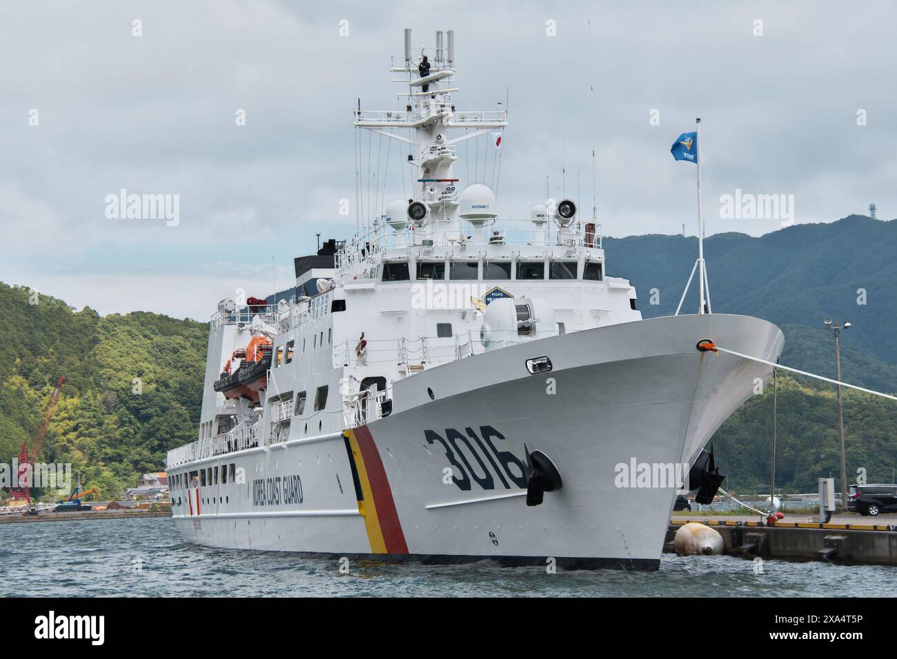 Maizuru, Japan. 04th June, 2024. Korea Coast Guard's patrol vessel ...