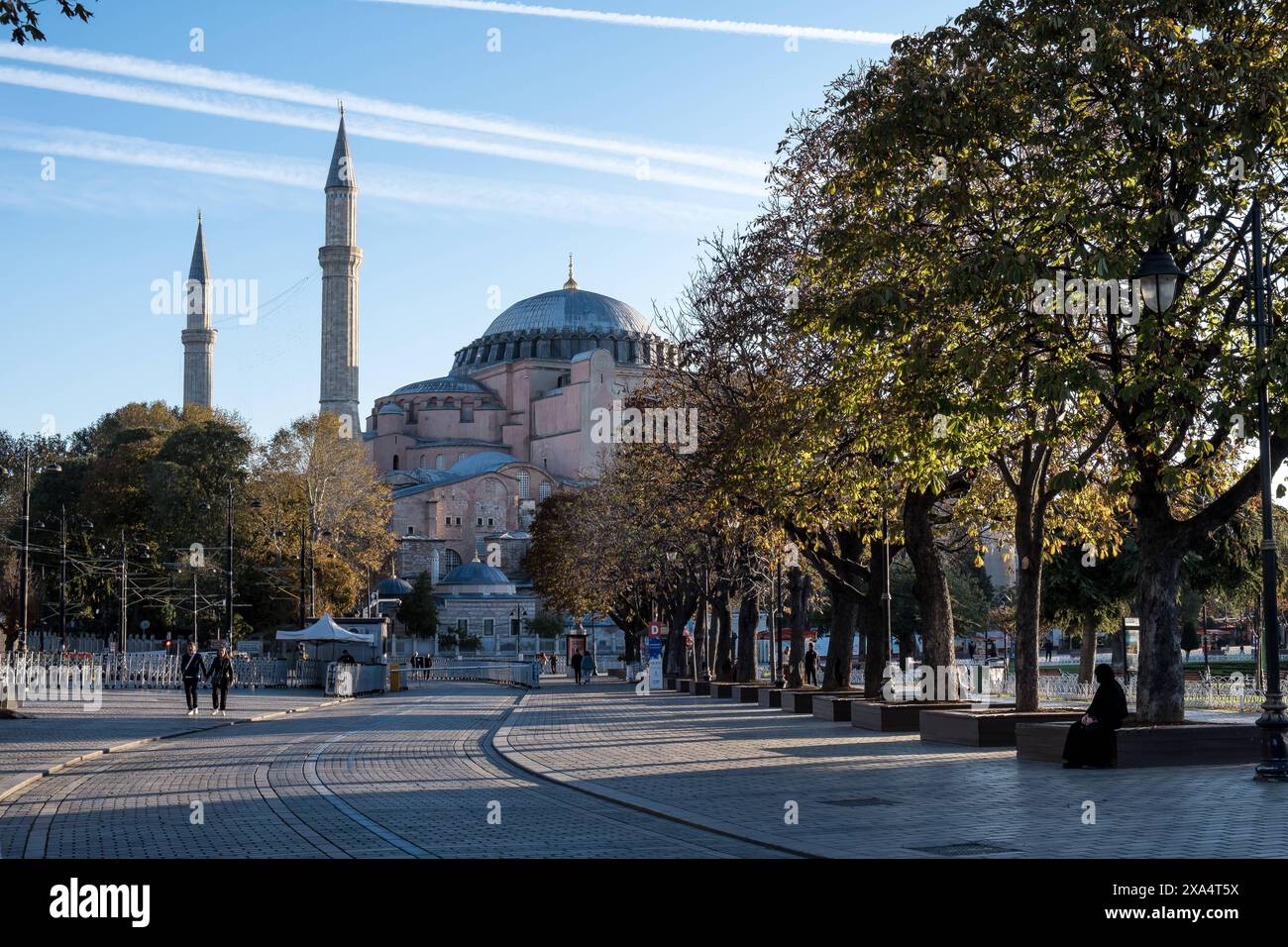 View of Hagia Sophia Hagia Sophia Grand Mosque, originally a 6th ...