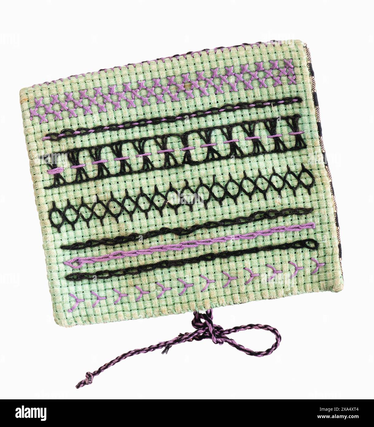 Needlecase, made by me in the 1960's UK at school. Needlework lesson ...