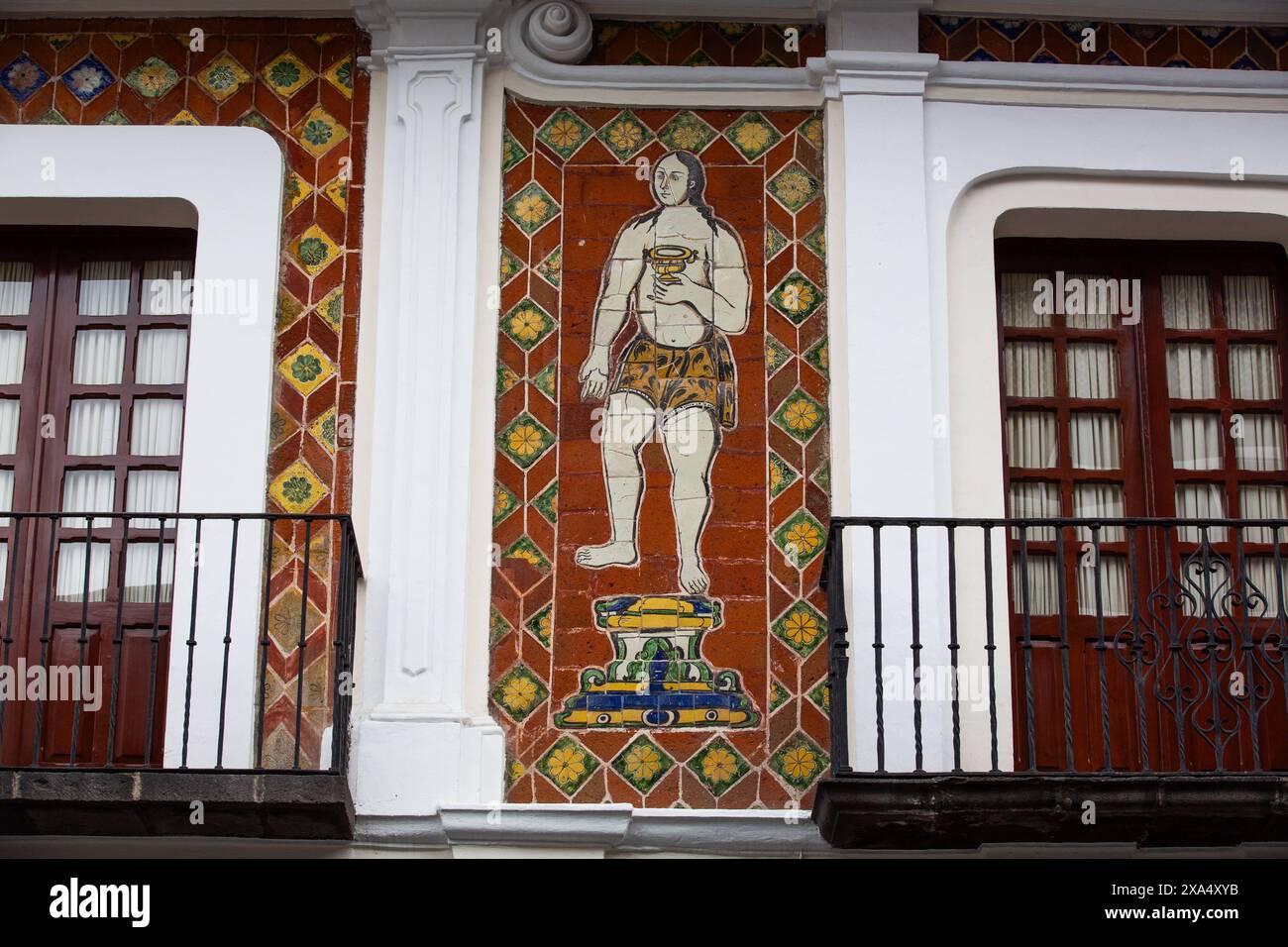 Exterior, Talavera Tile Work, BUAP University Museum, Historic Center ...