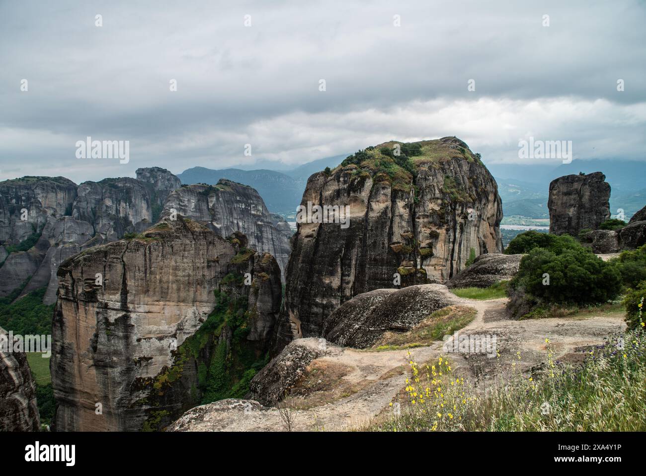 Meteora Monasteries, Kalambaka, Greece Stock Photo - Alamy