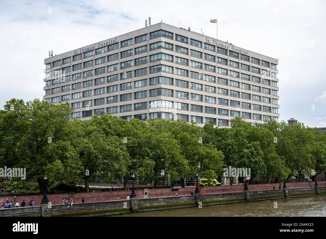 London, UK. 4 June 2024. A general view of the exterior of St Thomas ...
