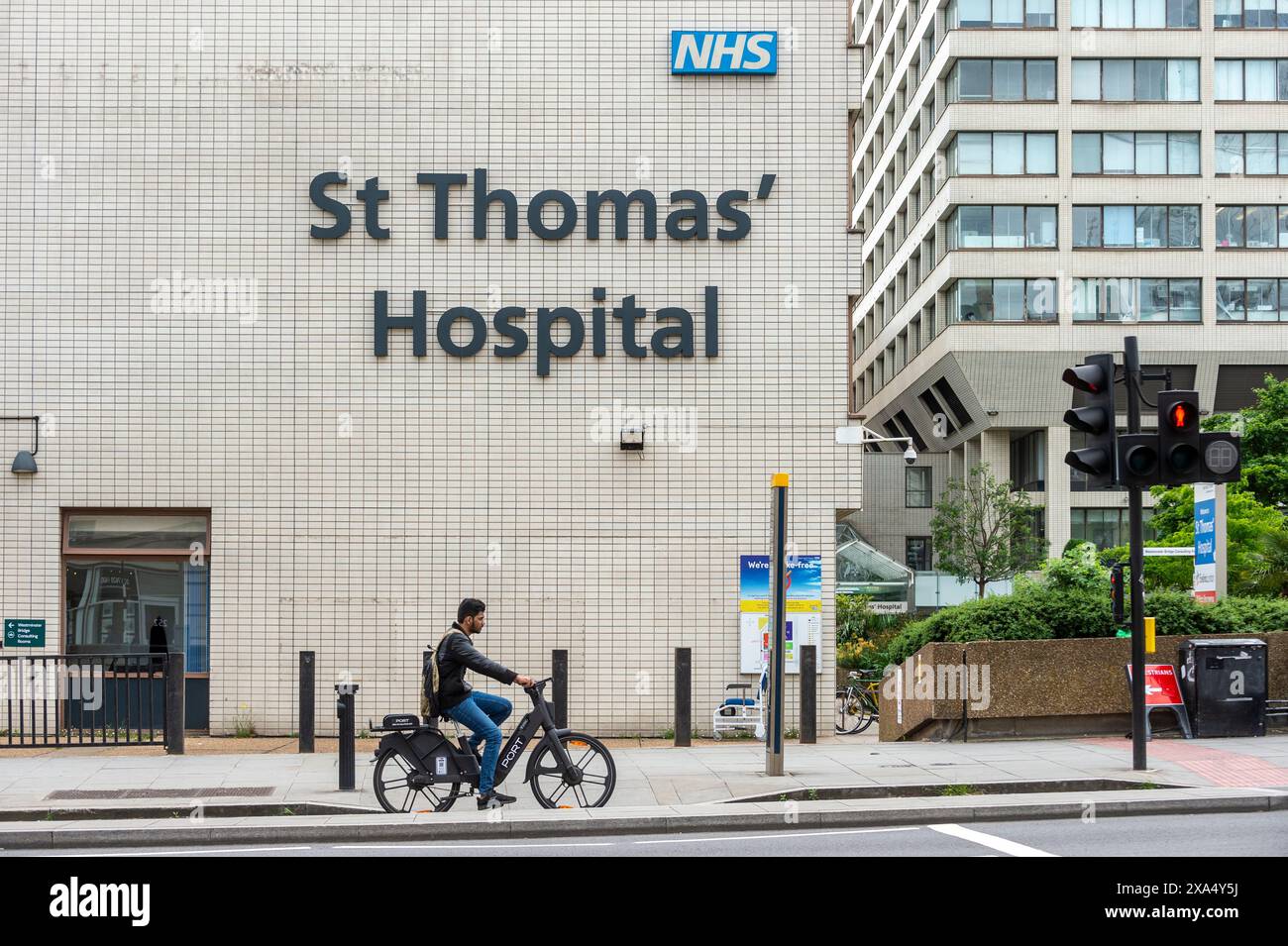 London, UK. 4 June 2024. A general view of the exterior of St Thomas ...
