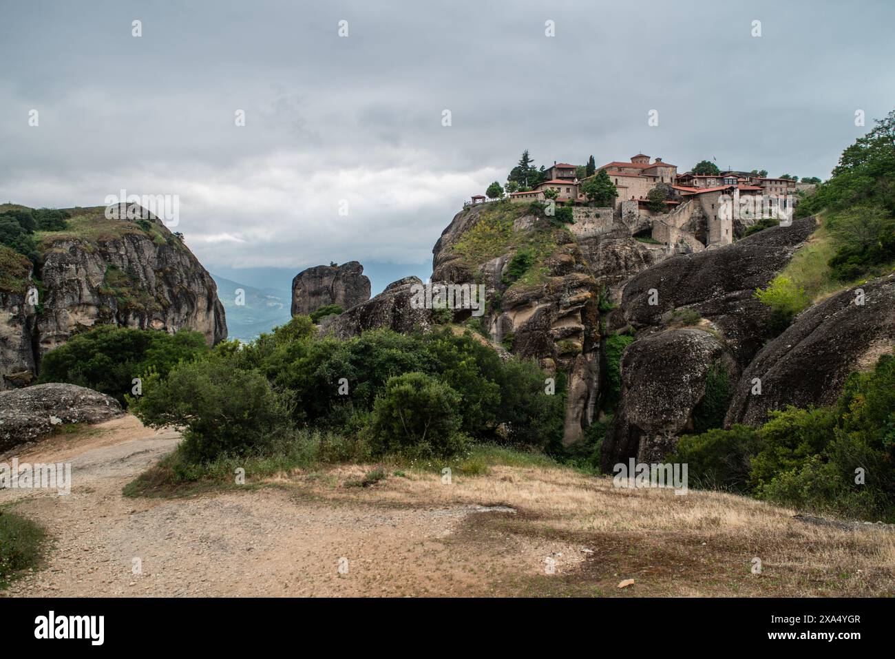 Meteora Monasteries, Kalambaka, Greece Stock Photo - Alamy