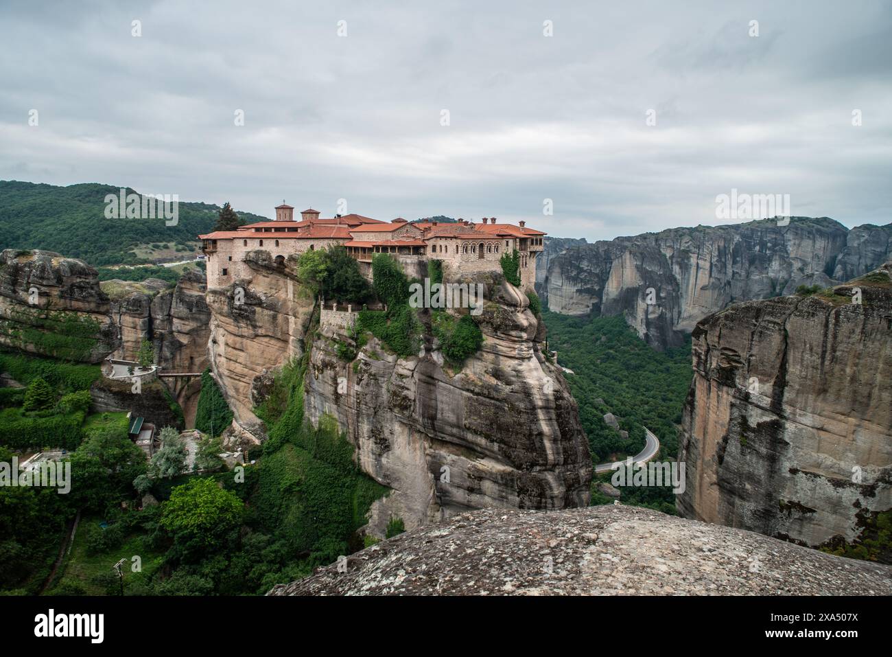 Varlaam Monastery, Meteora Monasteries, Kalambaka, Greece Stock Photo ...