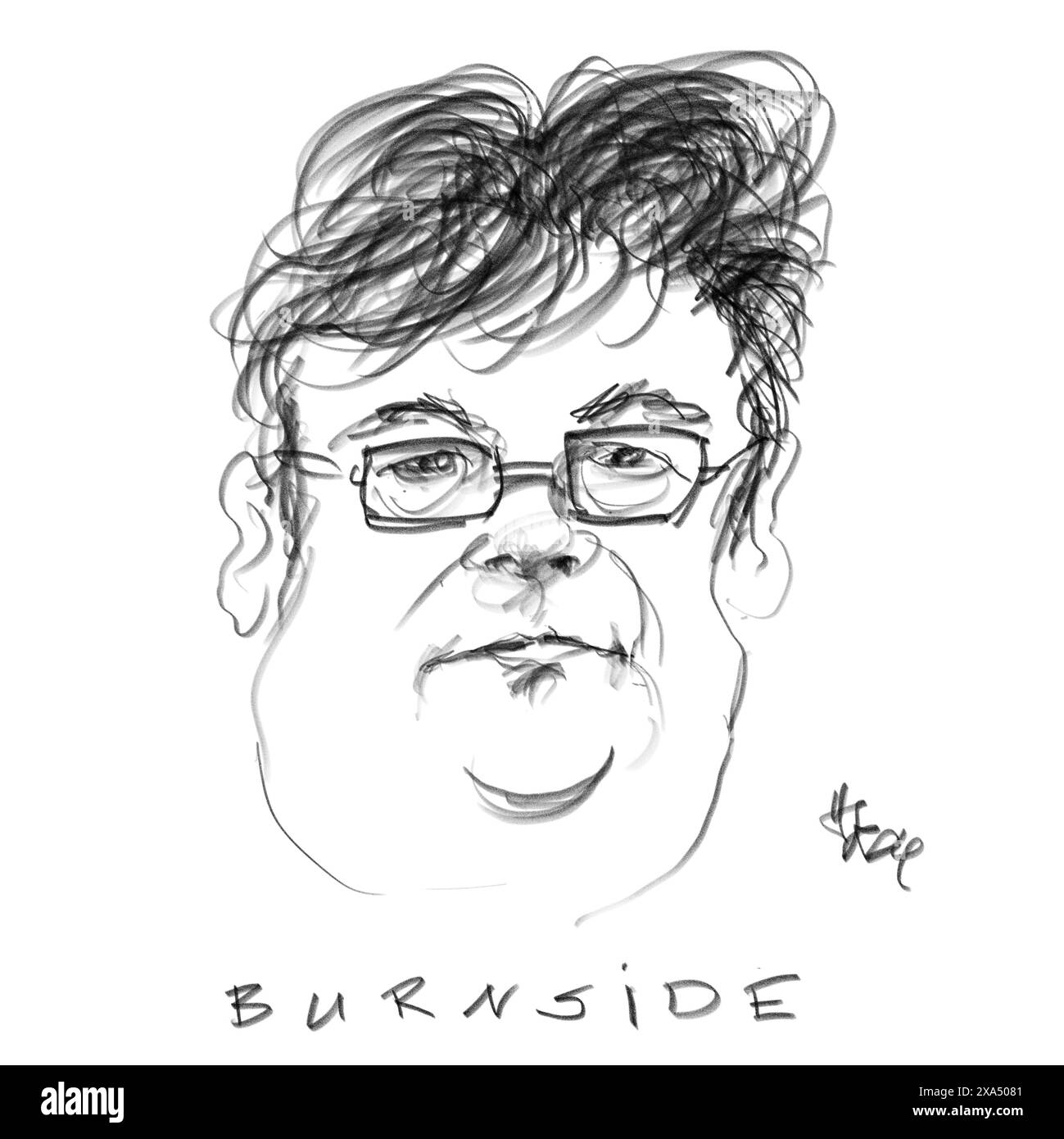 John burnside zeichnung Cut Out Stock Images & Pictures - Alamy