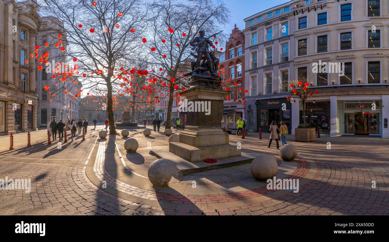 View of Soldatendenkmal Sud Afrika 1899-1902 in Ann s Square ...