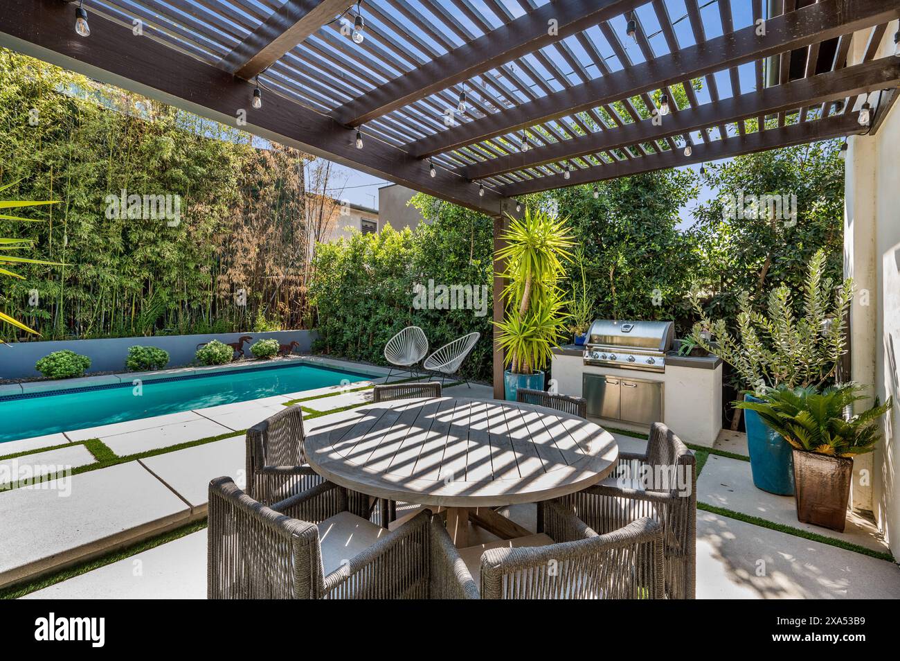 Modern outdoor arrangement featuring hi-res stock photography and ...