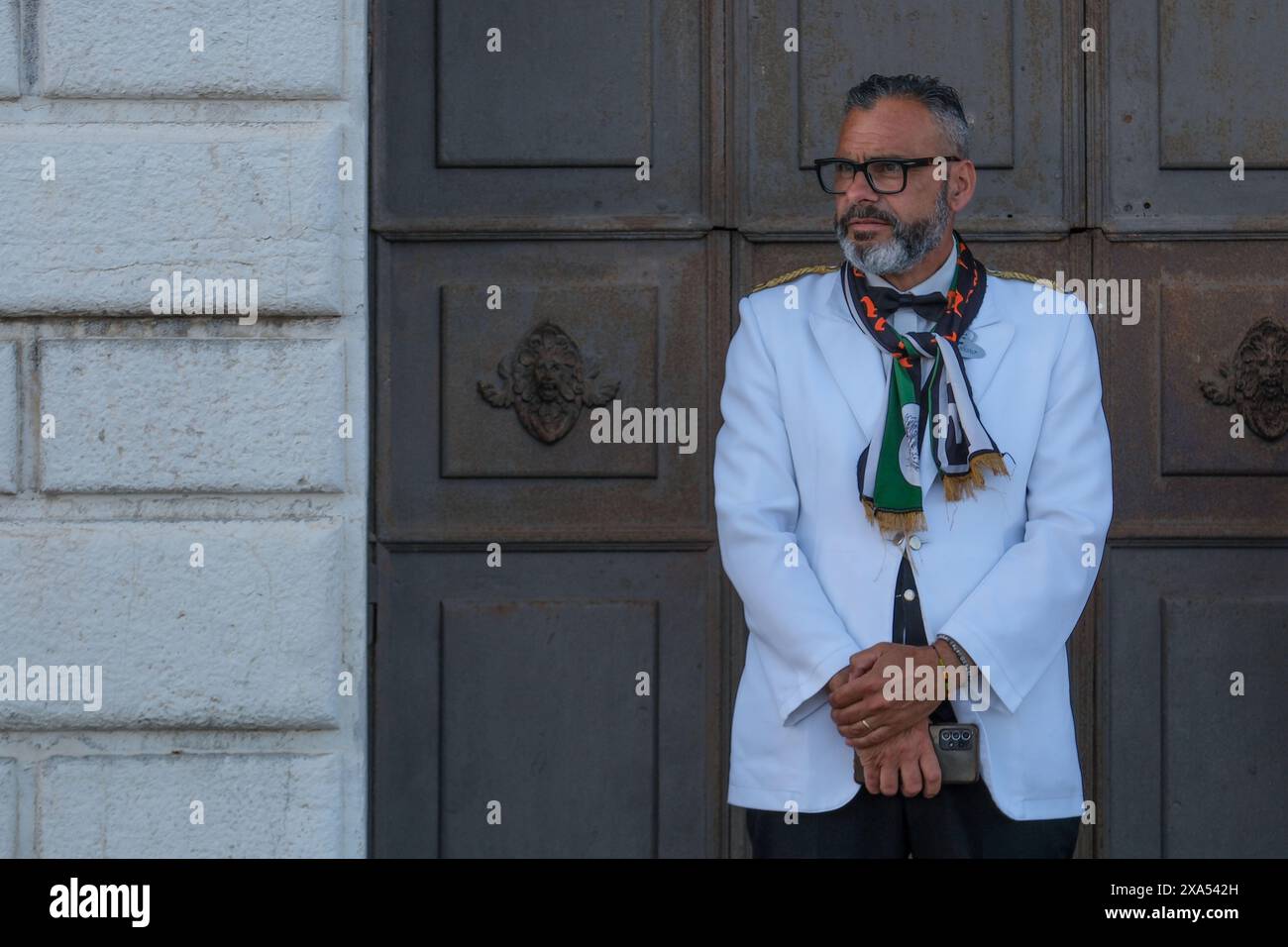 Venezia players celebrate promotion to Serie A with fans on the Grand ...