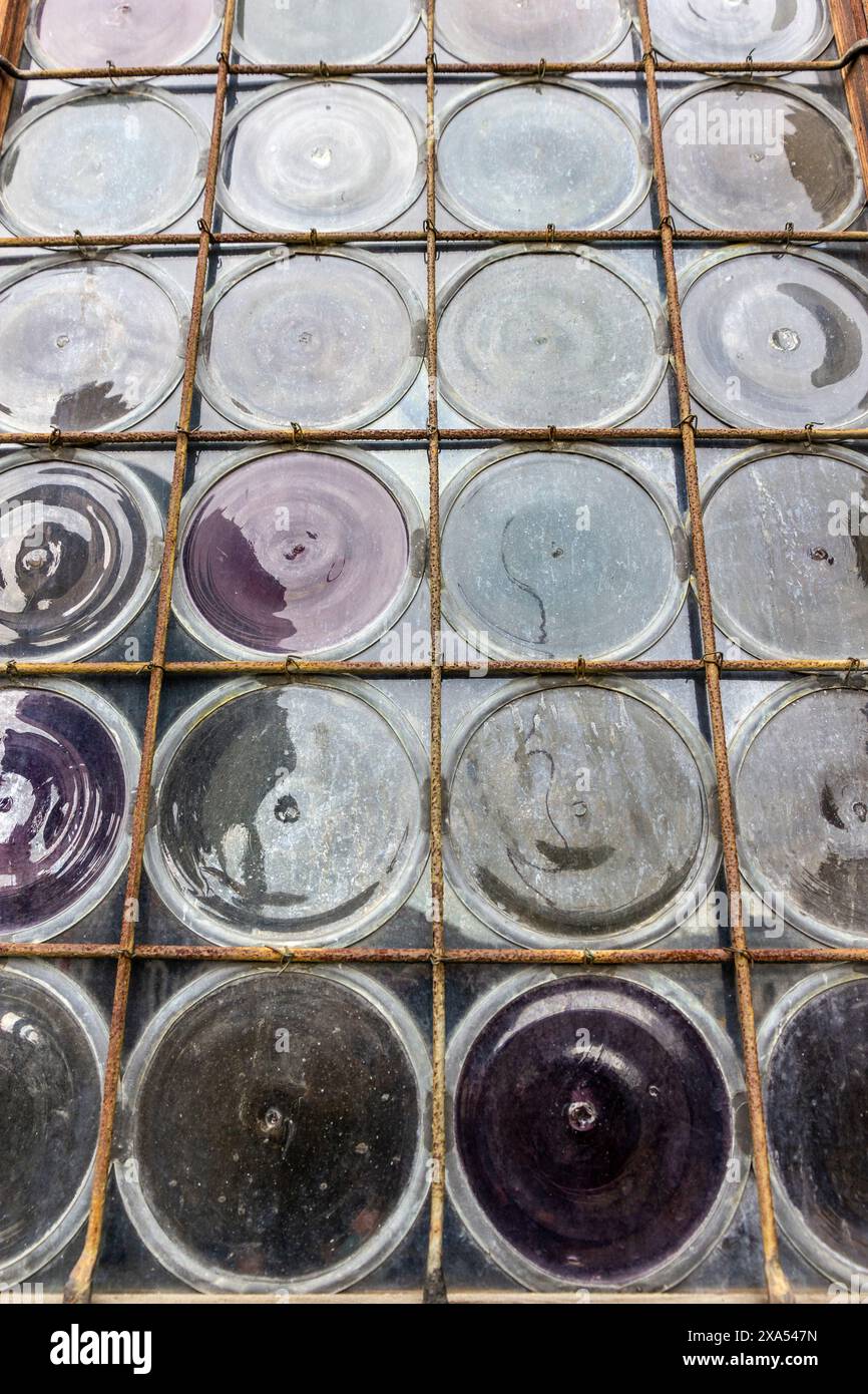 Venetian roundel glass San Marco window Venice Stock Photo - Alamy