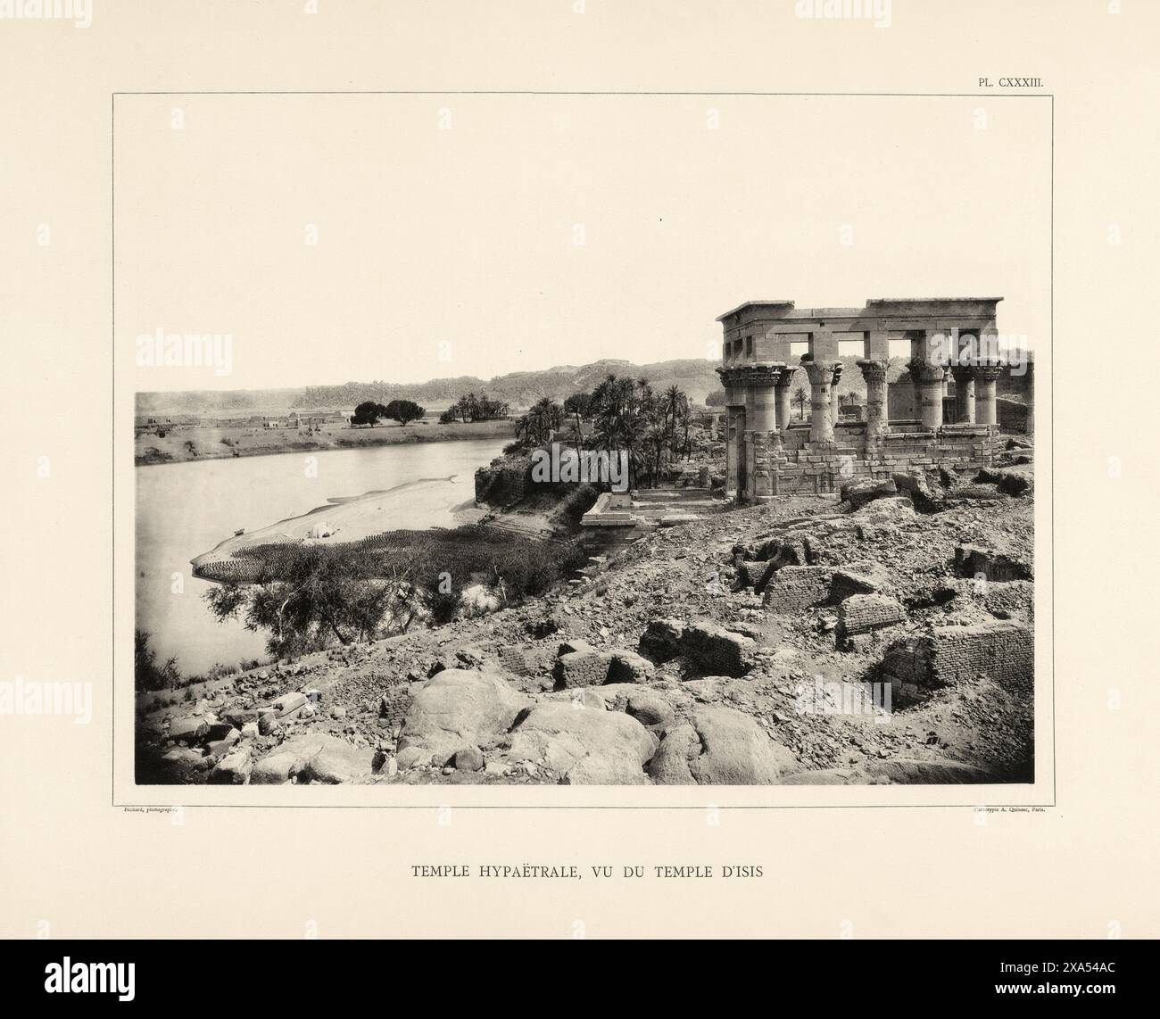 Du temple d'isis hi-res stock photography and images - Alamy
