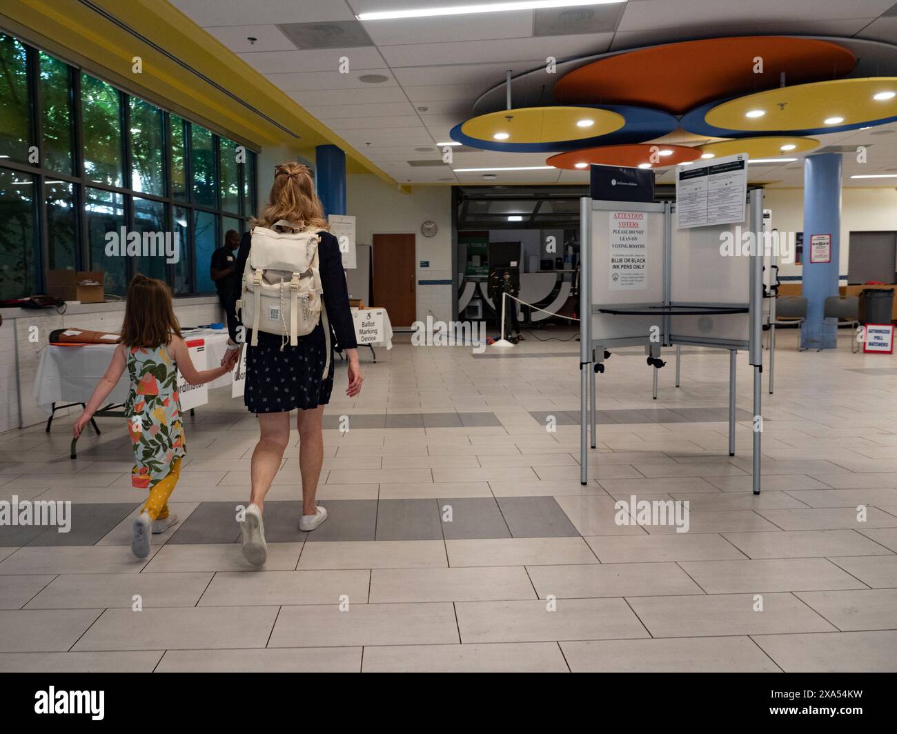 Washington, District Of Columbia, USA. 4th June, 2024. A young girl ...
