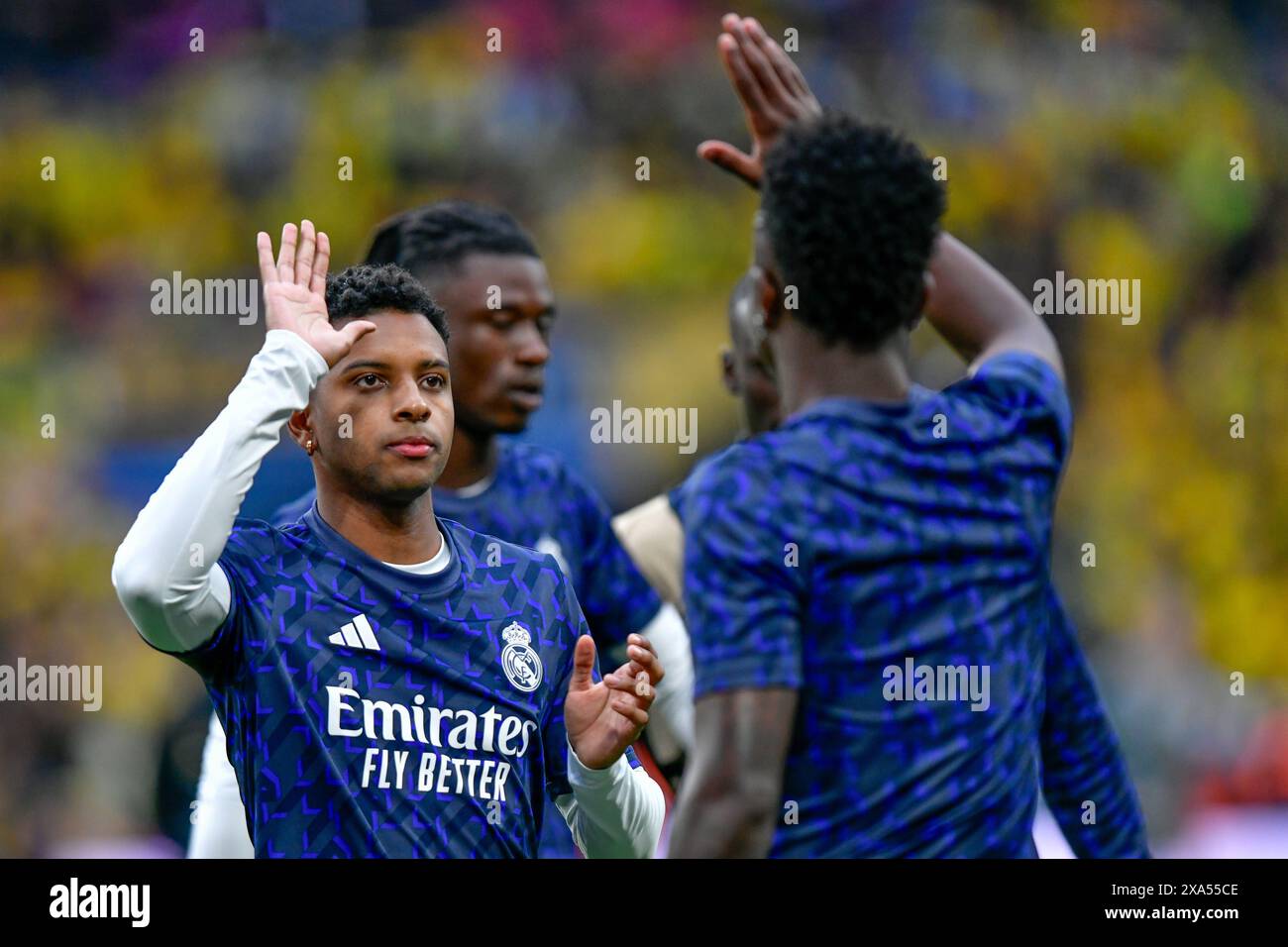 Rodrygo of Real Madrid seen during the UEFA Champions League Final 2024 ...