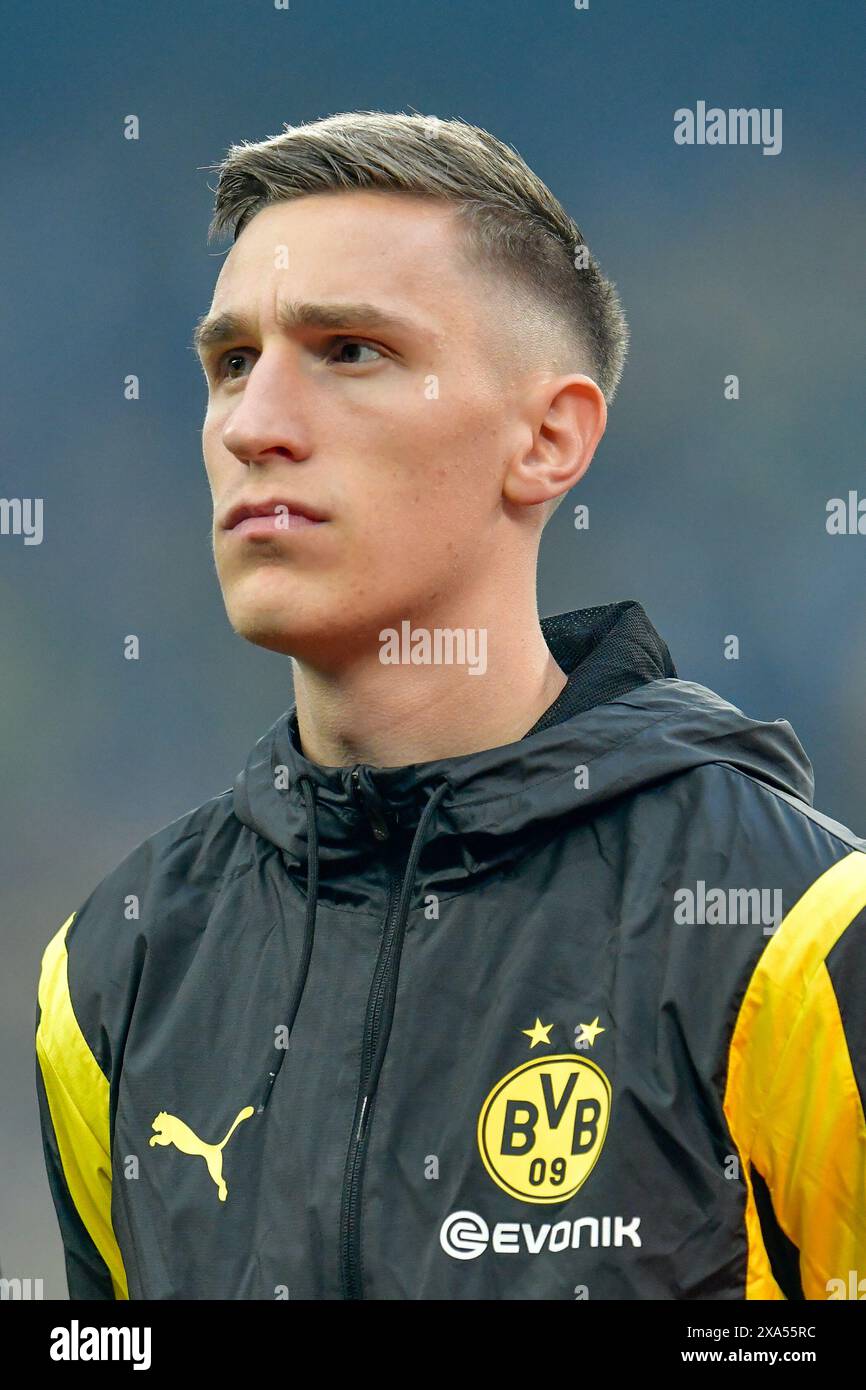 Nico Schlotterbeck of Dortmund seen during the UEFA Champions League ...