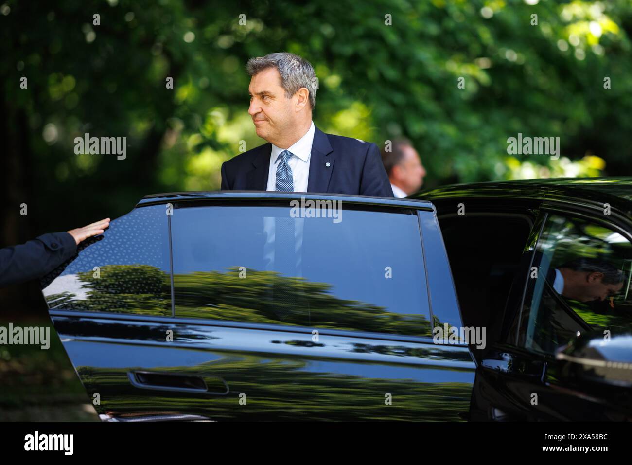 Munich, Germany. 04th June, 2024. Markus Söder (CSU), party leader and ...