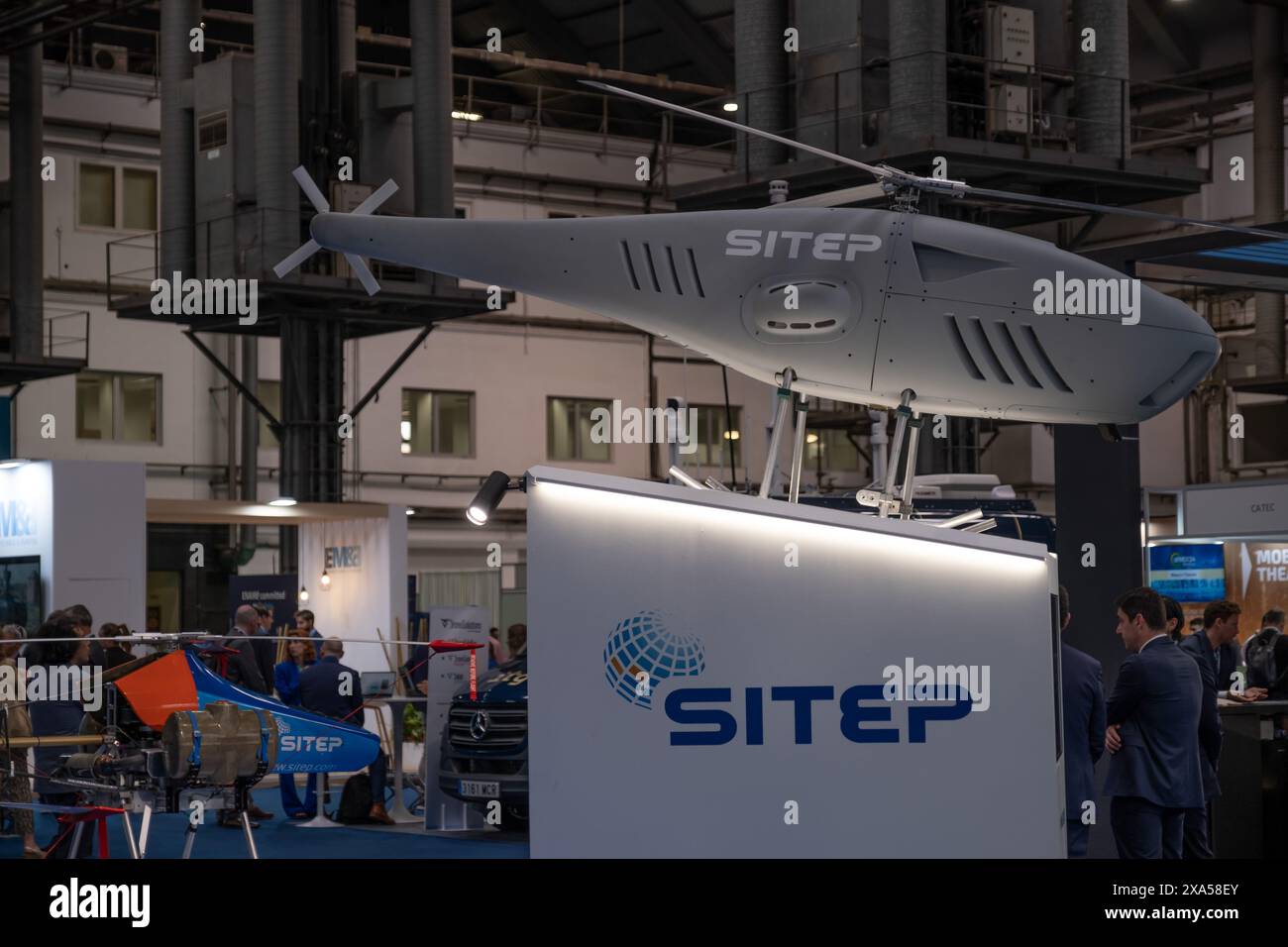 Unmanned aerial vehicle from the Spanish company specializing in the ...