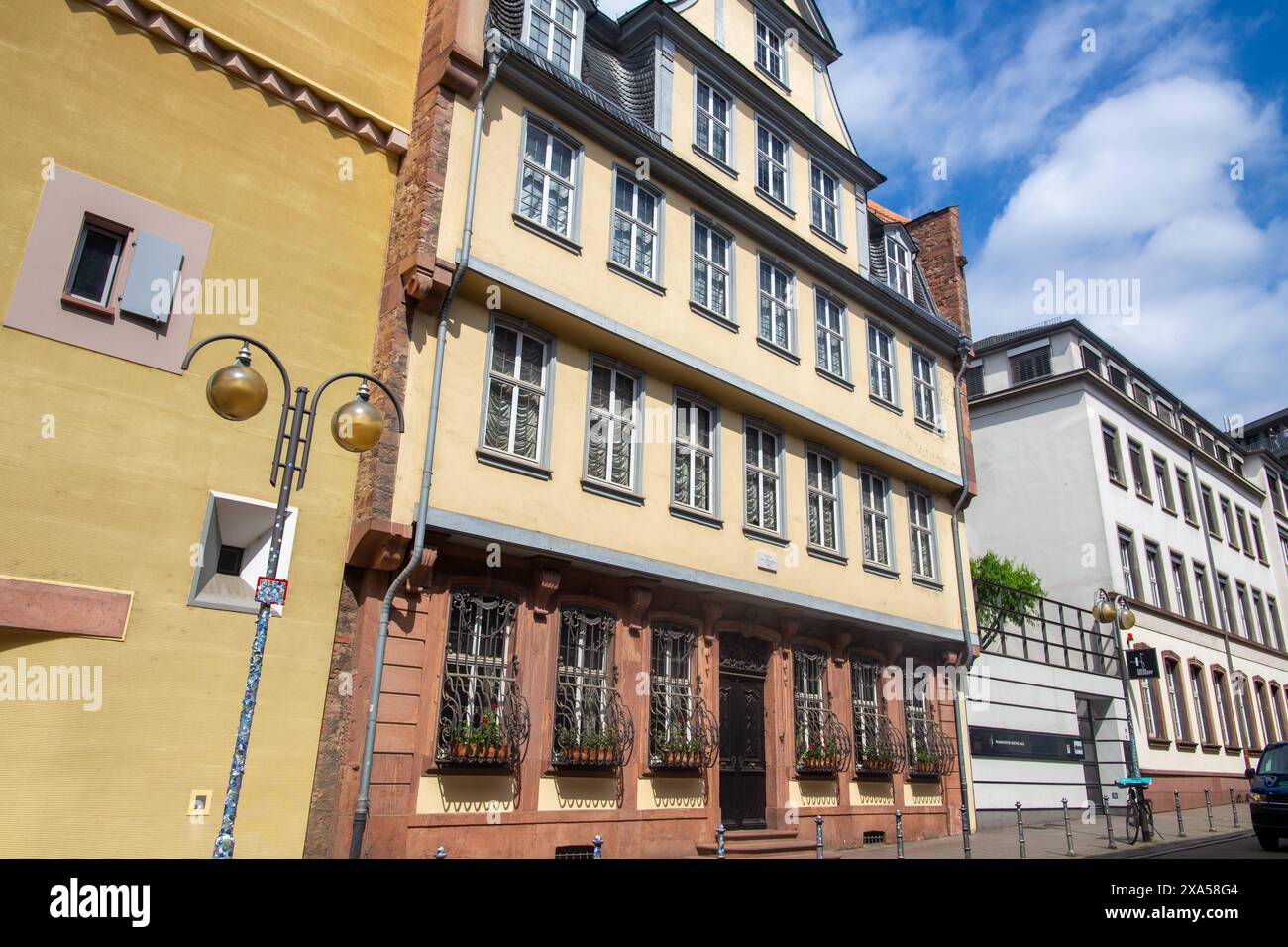 Goethehaus Frankfurt am Main: In diesem Haus wurde Johann Wolfgang ...