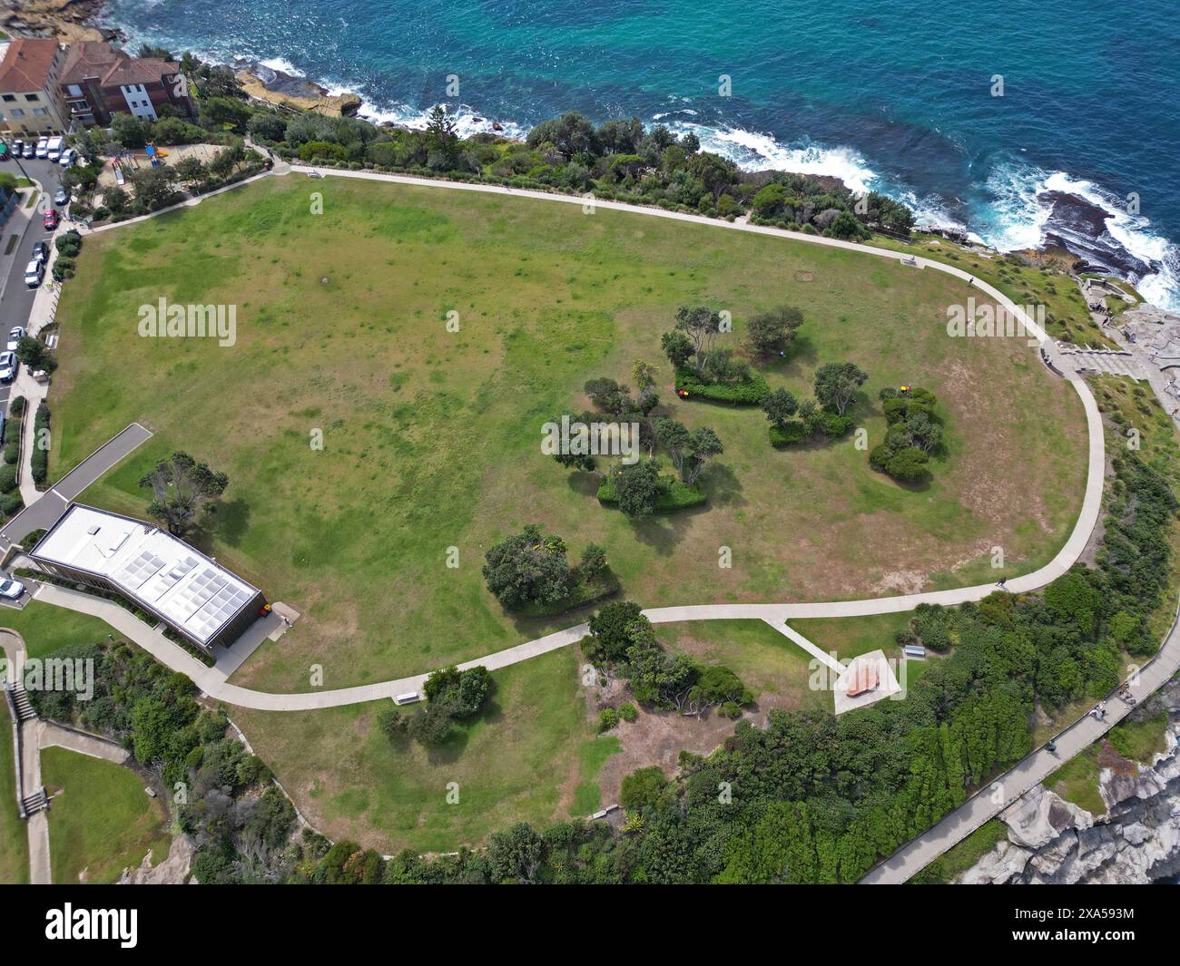 An aerial view of Marks Park in Tamarama, Sydney, Australia Stock Photo - Alamy