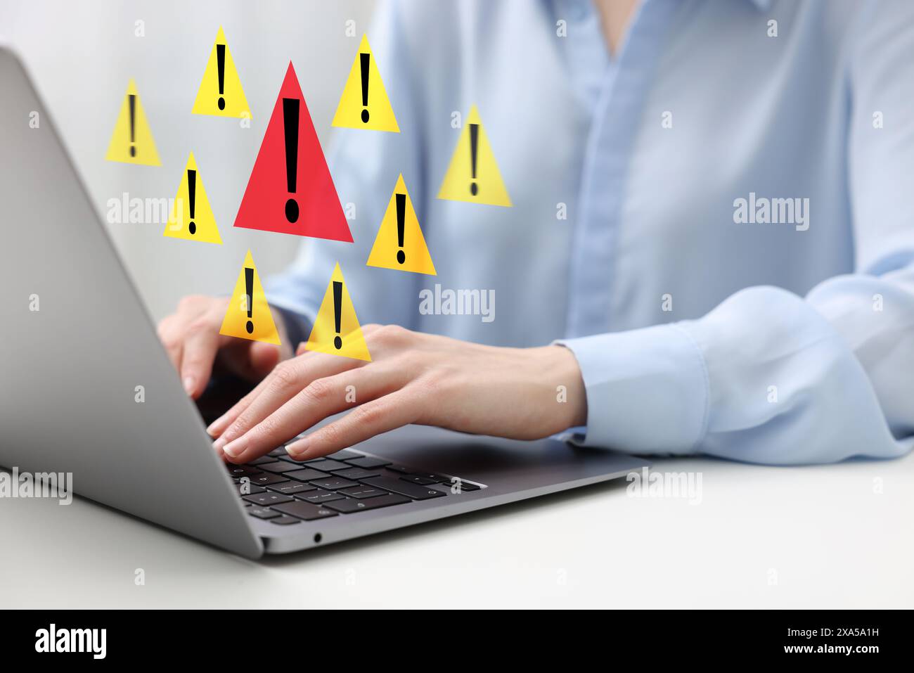 University student laptop danger hi-res stock photography and images ...