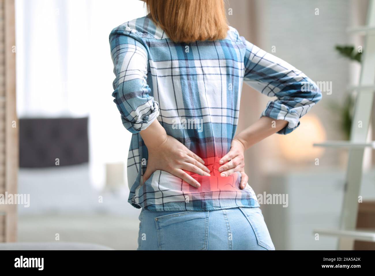 Lower back stretch hi-res stock photography and images - Alamy