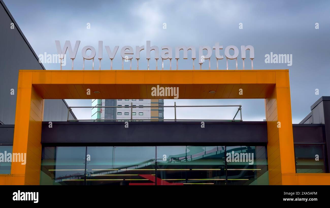 Wolverhampton Central station - BIRMINGHAM, UNITED KINGDOM - MAY 23 ...