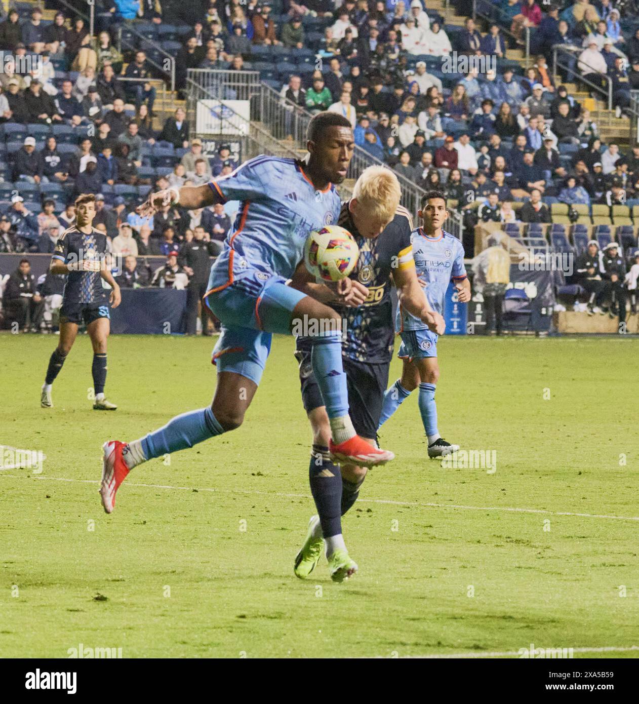 CHESTER, PA, USA - MAY 15, 2024 - MLS Match between Philadelphia Union ...