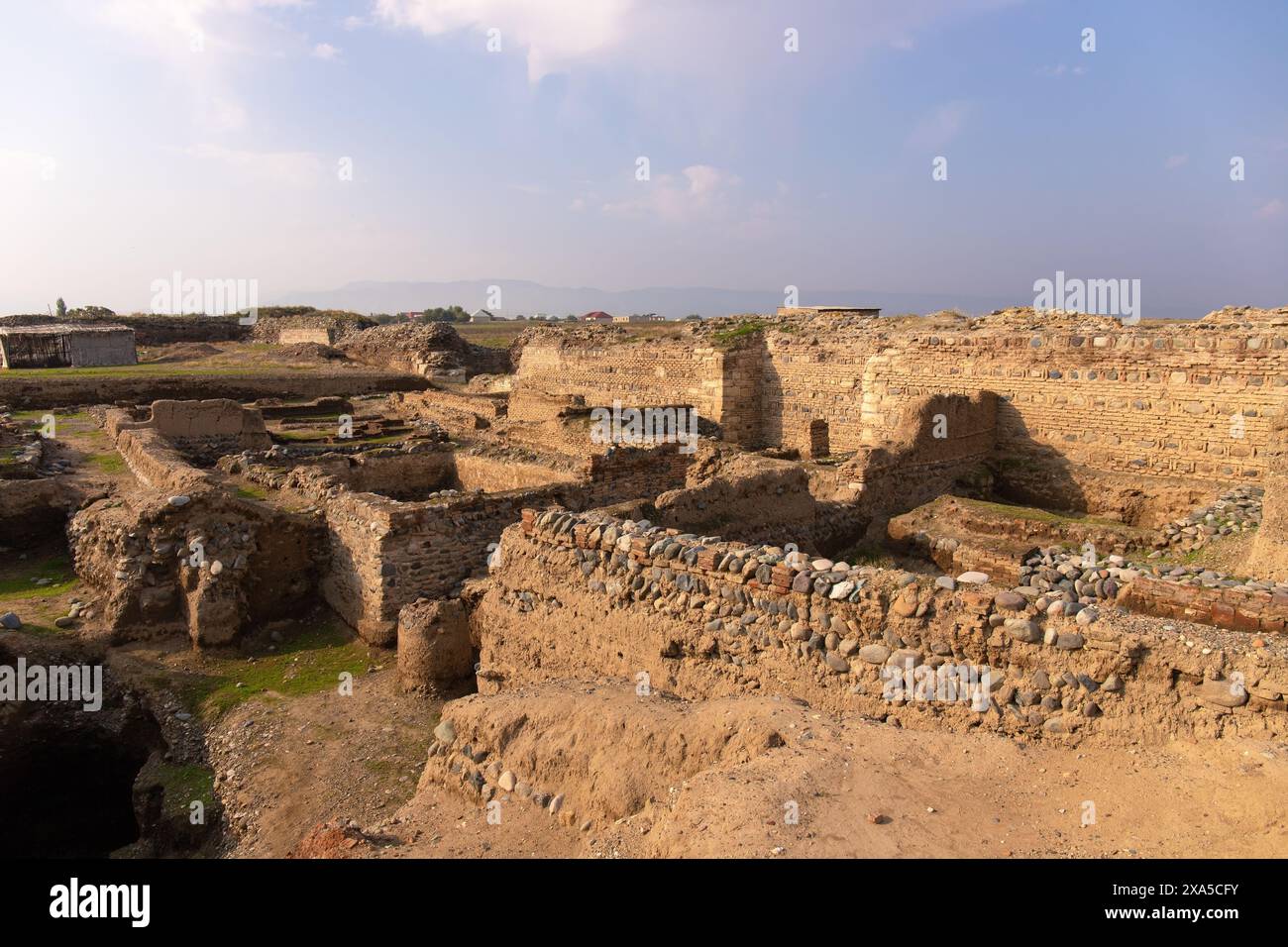 Rooms of the big old city of Shamkir. The city of Shamkir. Azerbaijan ...