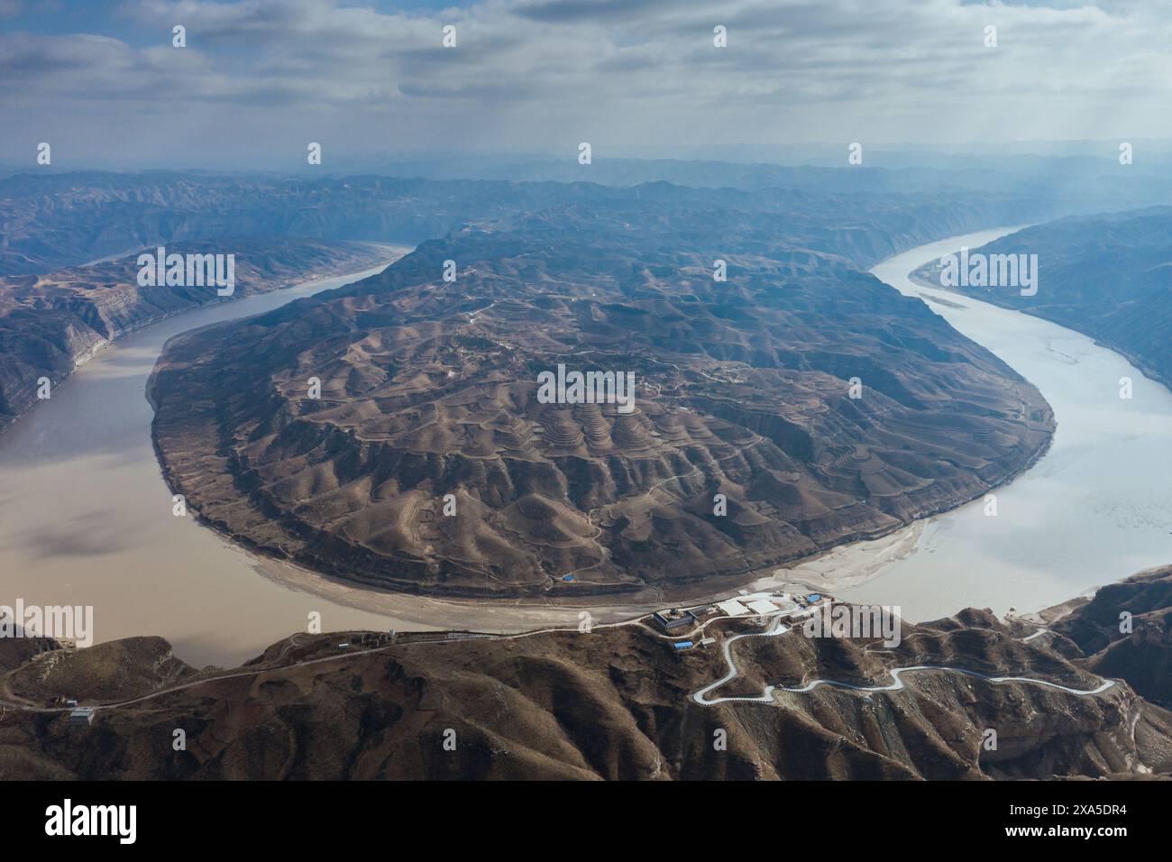 Aerial shot stream flowing through hi-res stock photography and images - Alamy