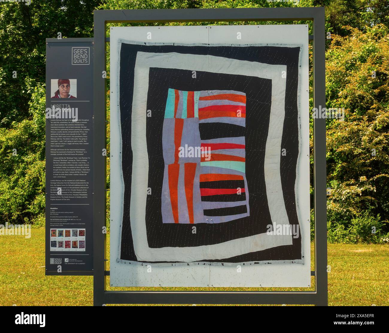 Gees Bend Heritage trail in Boykin Alabama Stock Photo - Alamy