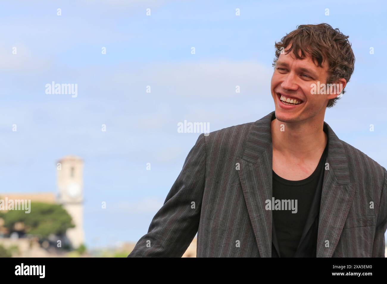 Cannes, France. 18th May, 2024. Director Halfdan Ullmann Tøndel at the ...