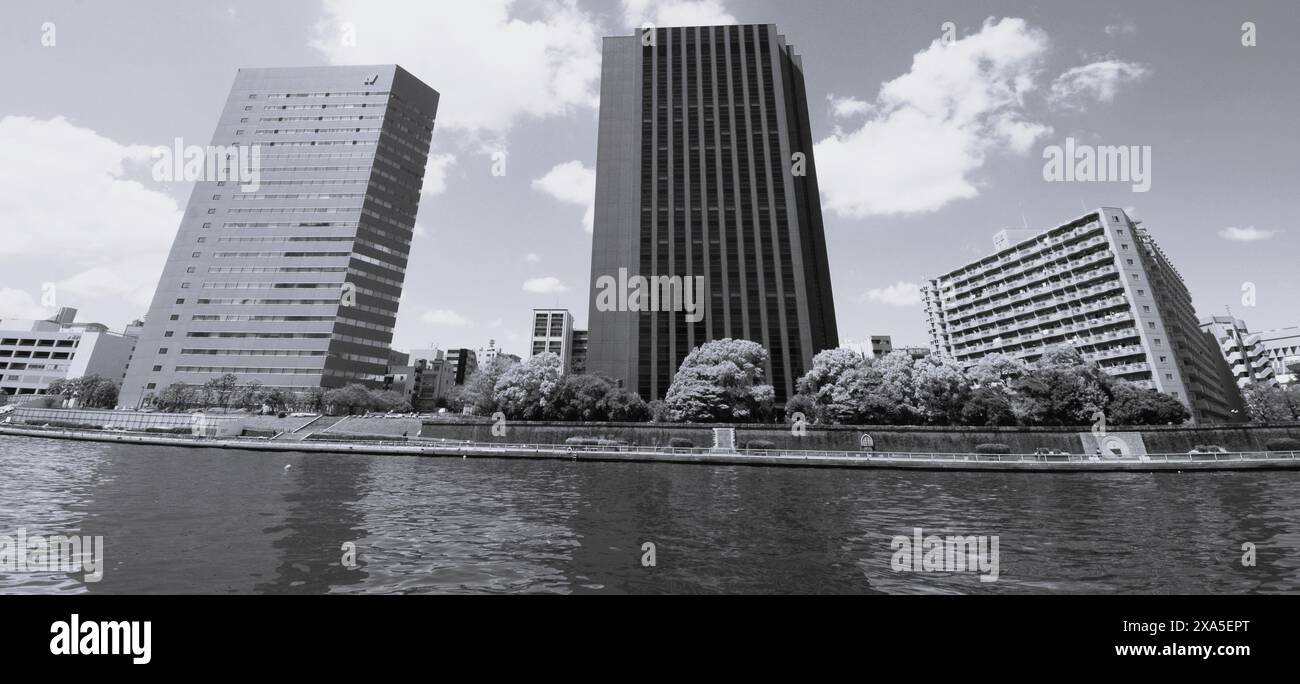 Tokyo Japan water river sights view views tour tourists place watch ...