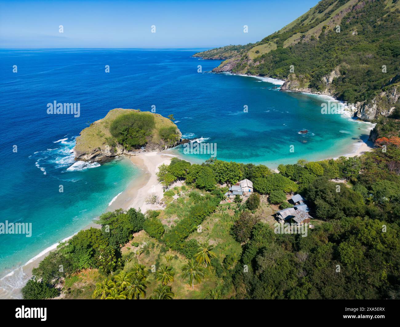 The Koka Beach in Flores Island, Indonesia Stock Photo - Alamy