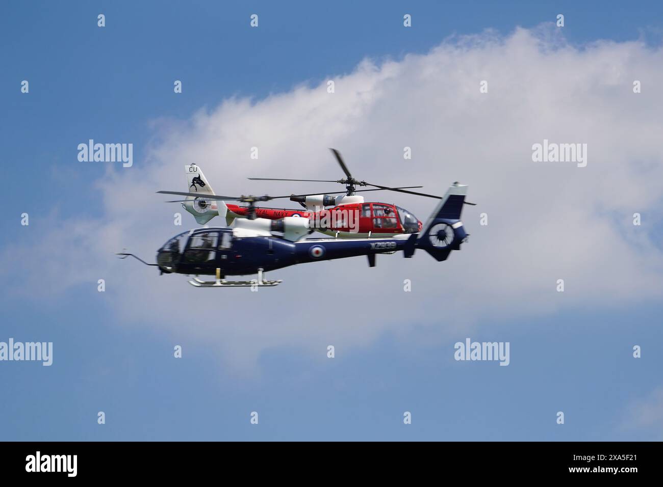 Gazelle Squadron Display Team displays at the Military Air Show ...